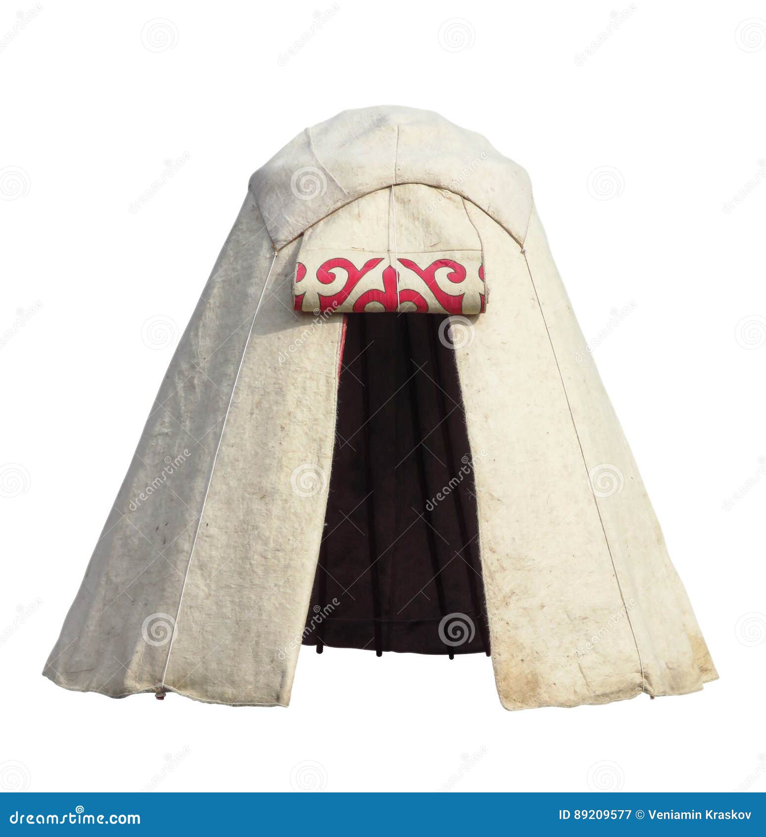 Kazakh mini yurt isolated stock image. Image of kazakhstan - 89209577