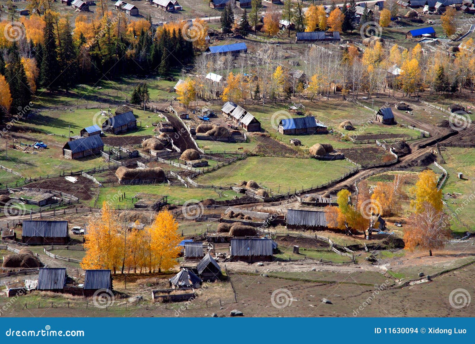 Kazakh Village stock photo. Image of house, beautiful - 11630094
