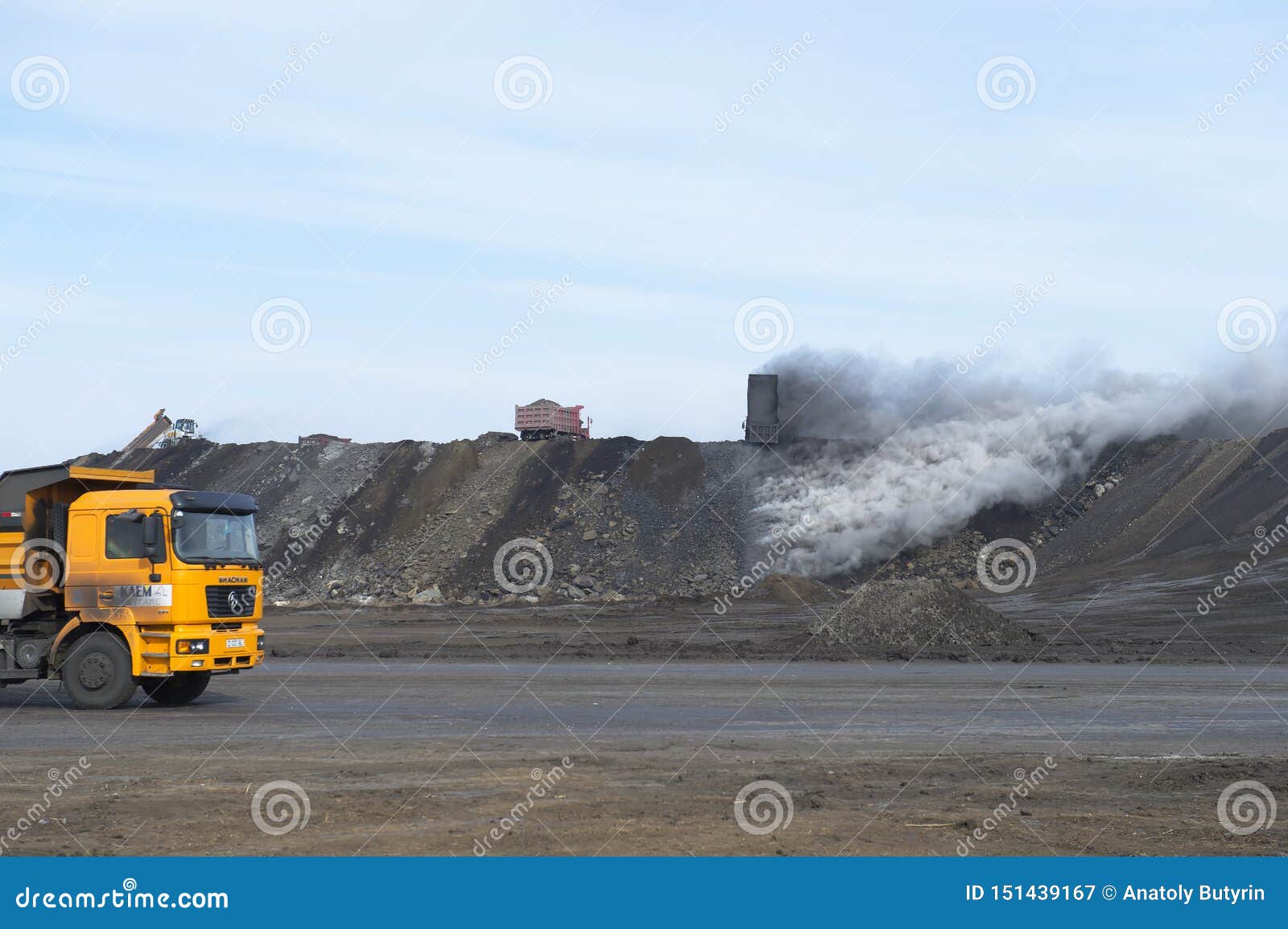 Kazakhstan, Central Asia. Mining Editorial Photography - Image of ...