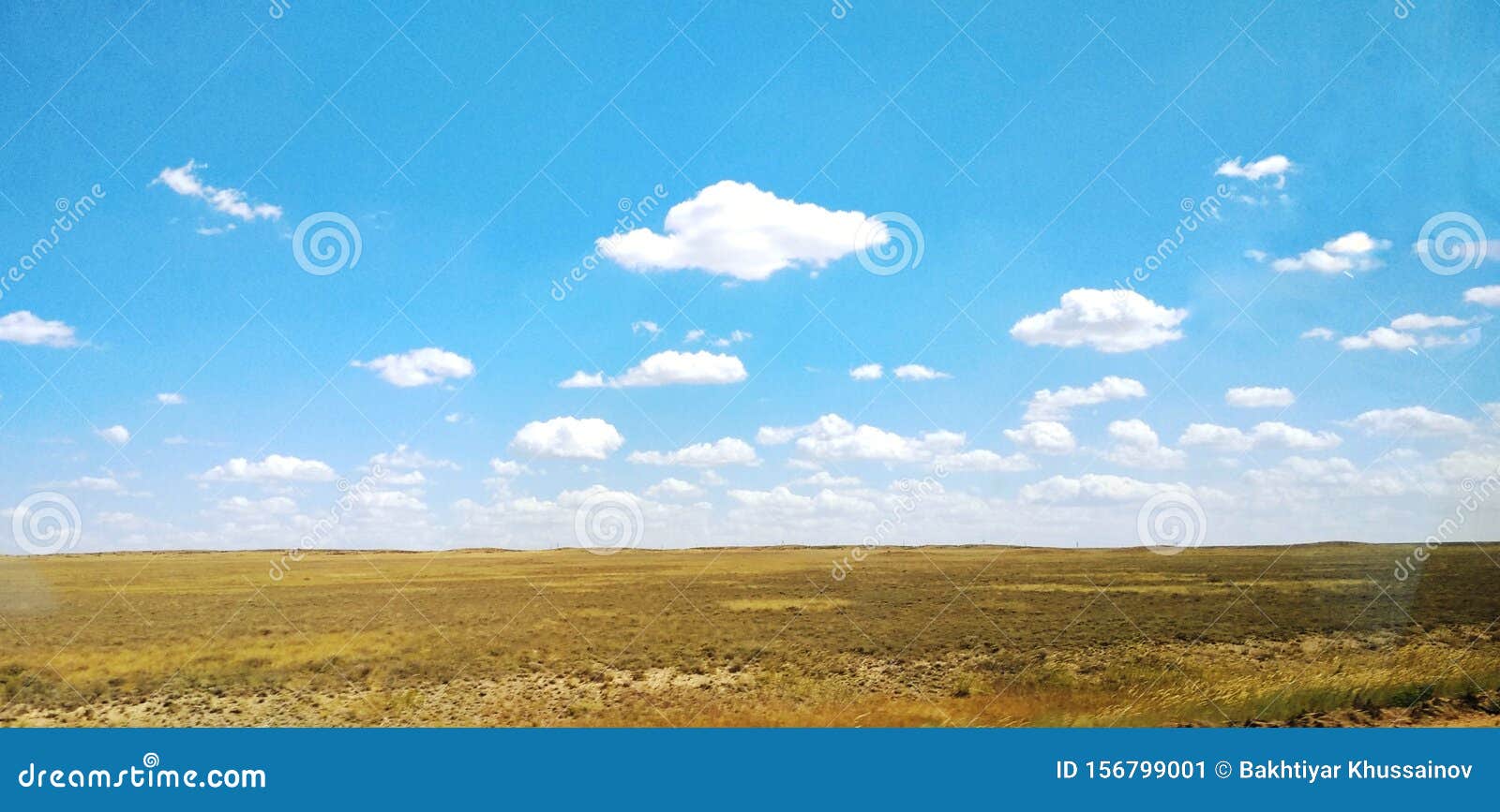 Kazakhstan Steppe. Sky and Clouds Stock Image - Image of clouds, nature ...