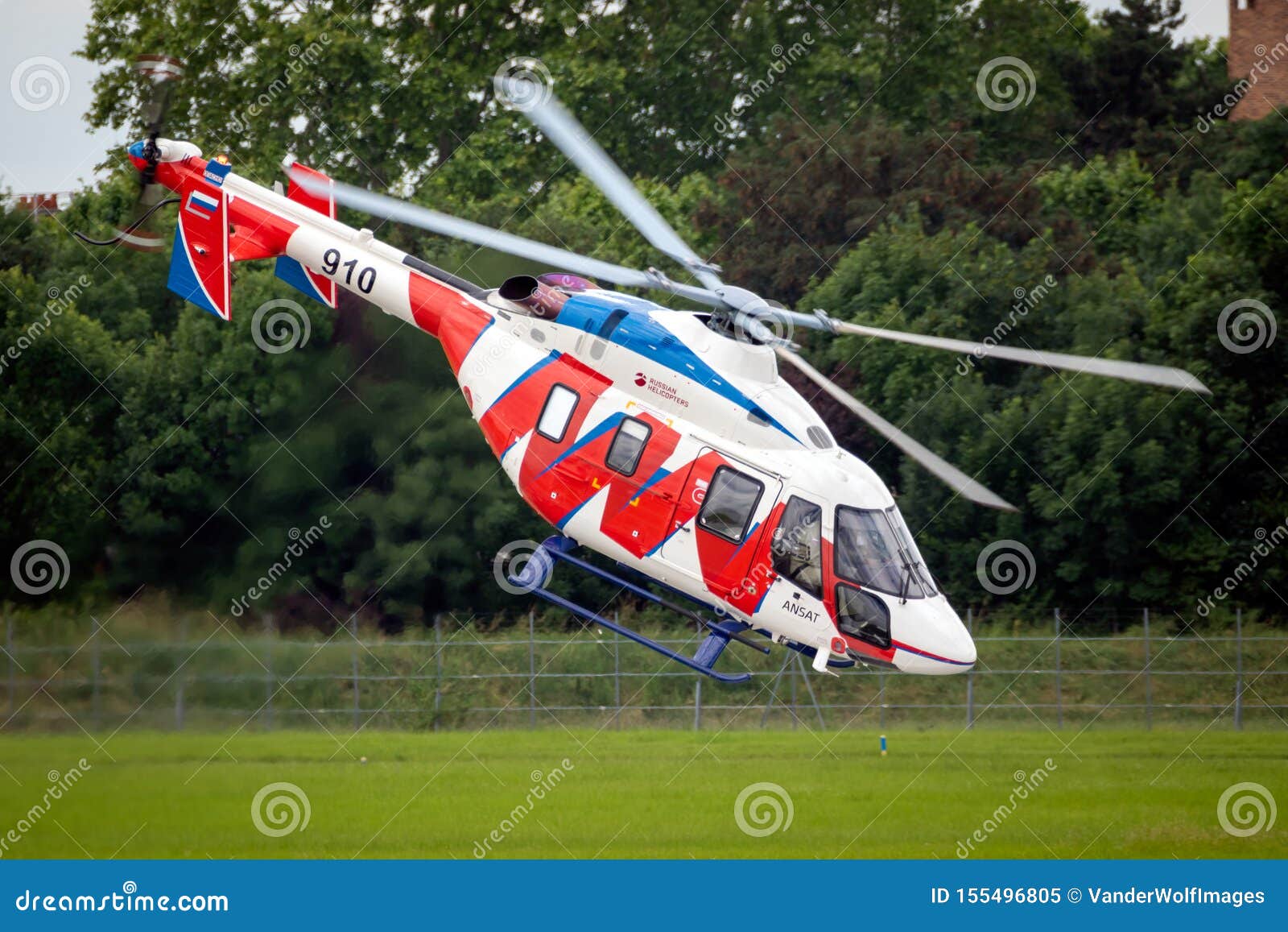 Kazan Ansat helicopter editorial image. Image of helicopters - 155496805