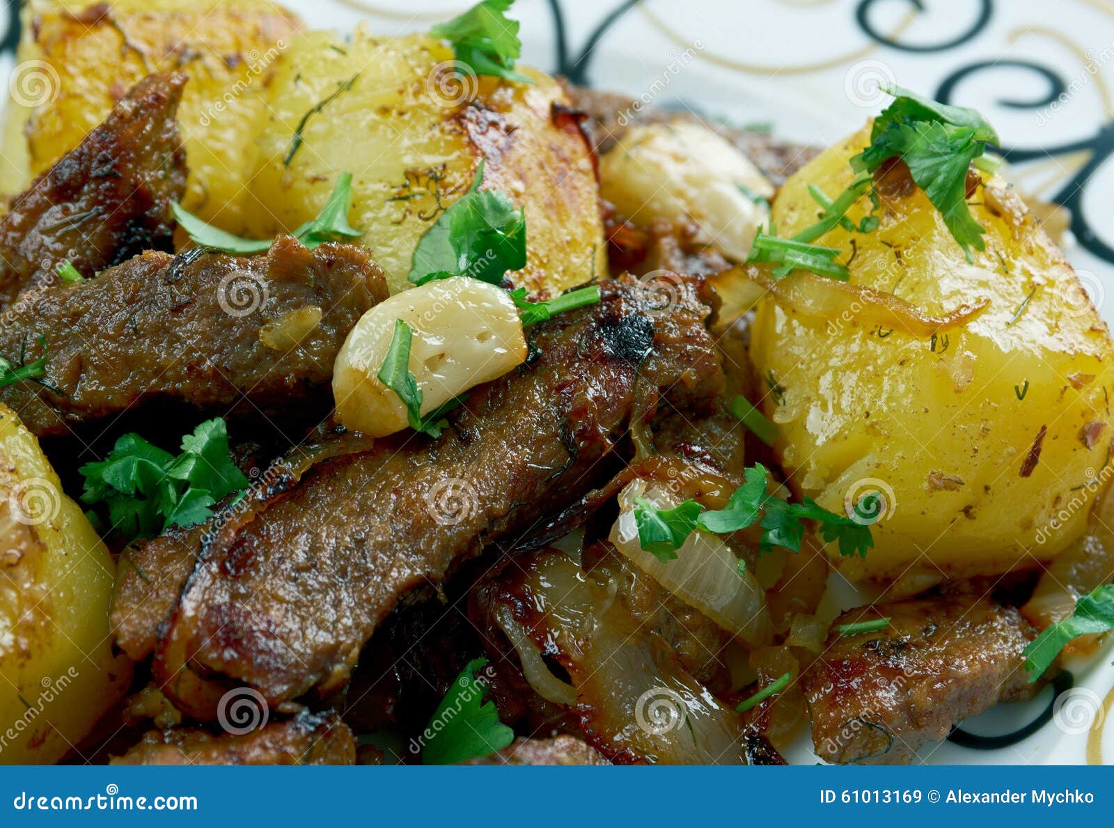 Kazan-kebab stock image. Image of turkish, lunch, traditional - 61013169