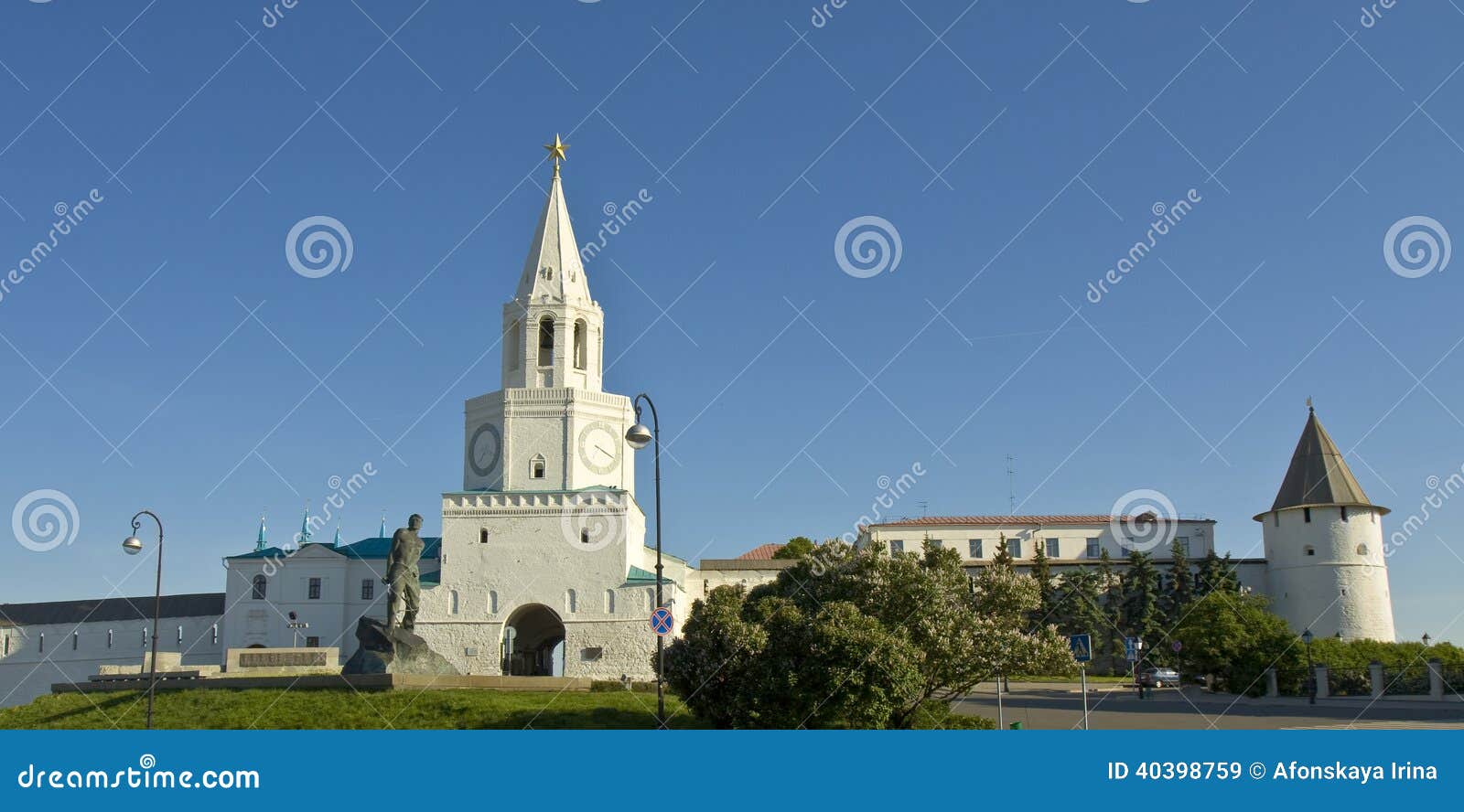 Kazan, Russia immagine stock. Immagine di torretta, entrata - 40398759