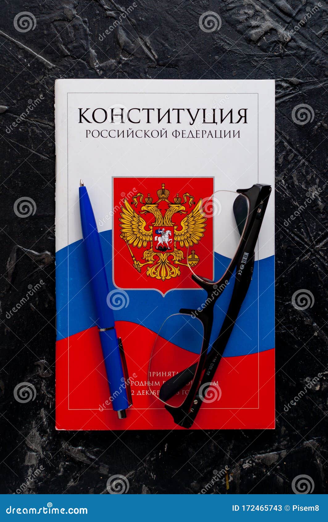 Constitution of the Russian Federation Editorial Stock Photo - Image of ...