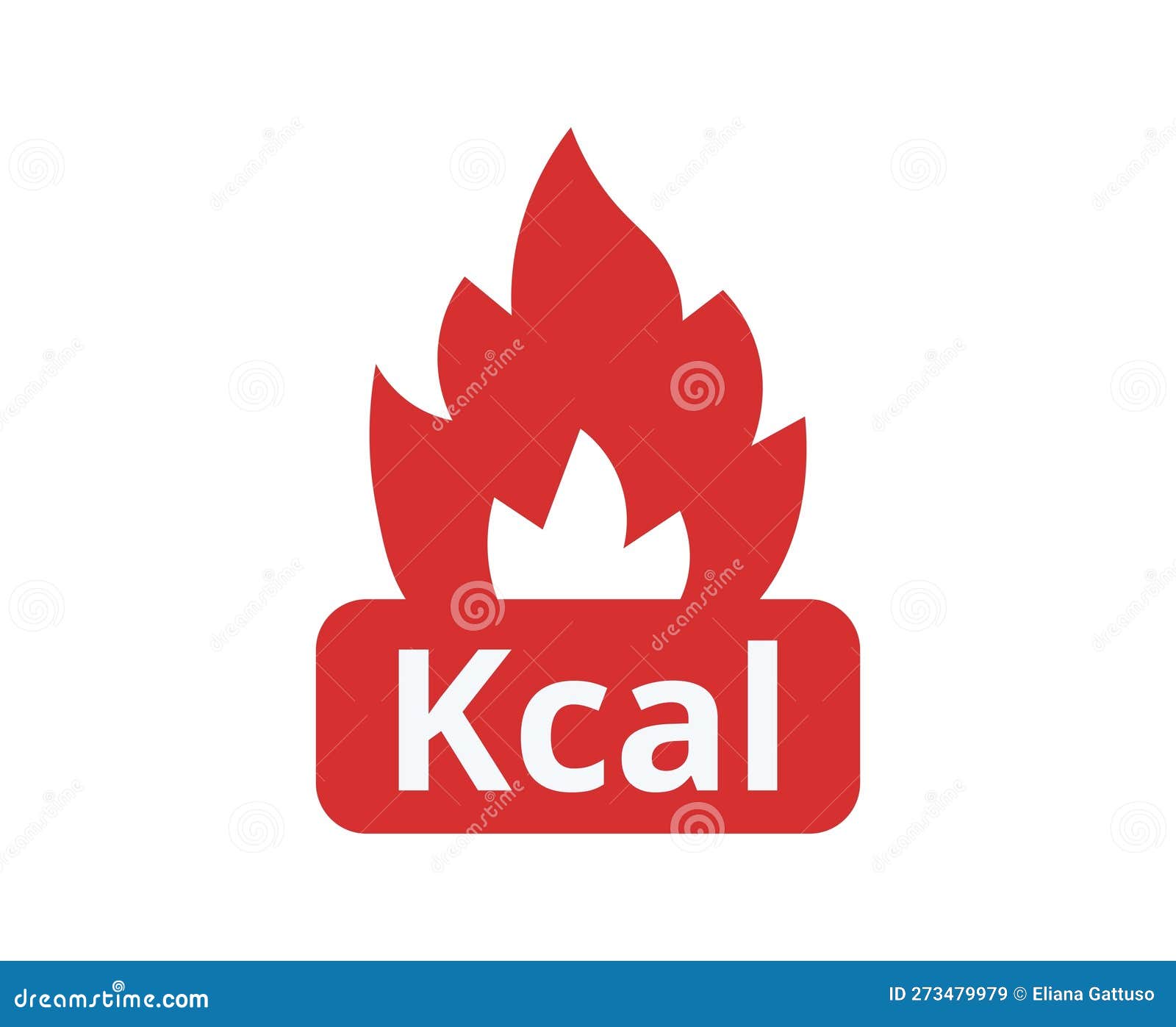 Kcal Fire Icon. Gradient Color Kilocalories Sign. Calorie Burn Symbol ...