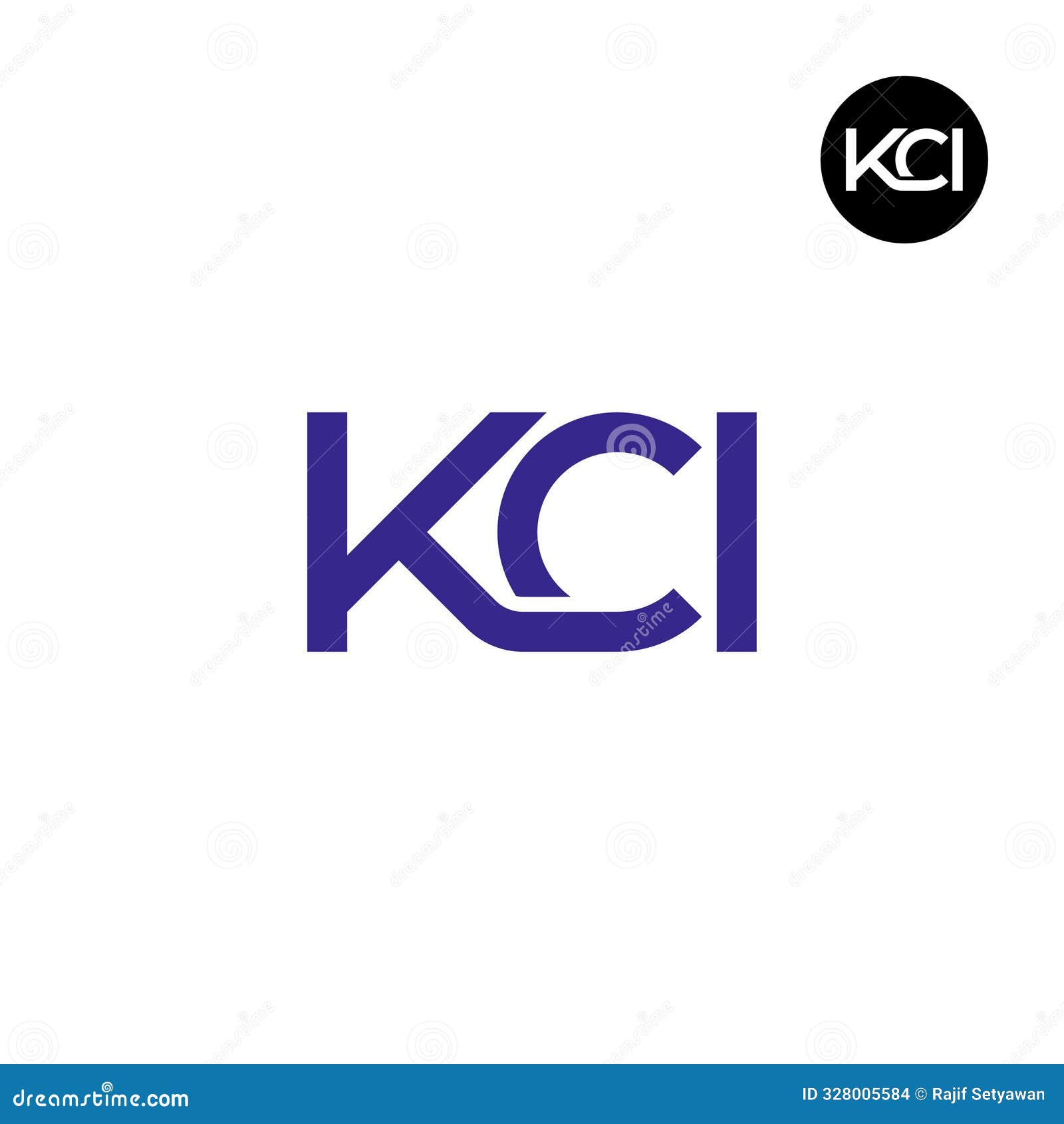 KCI Logo Letter Monogram Design Stock Vector - Illustration of letter ...