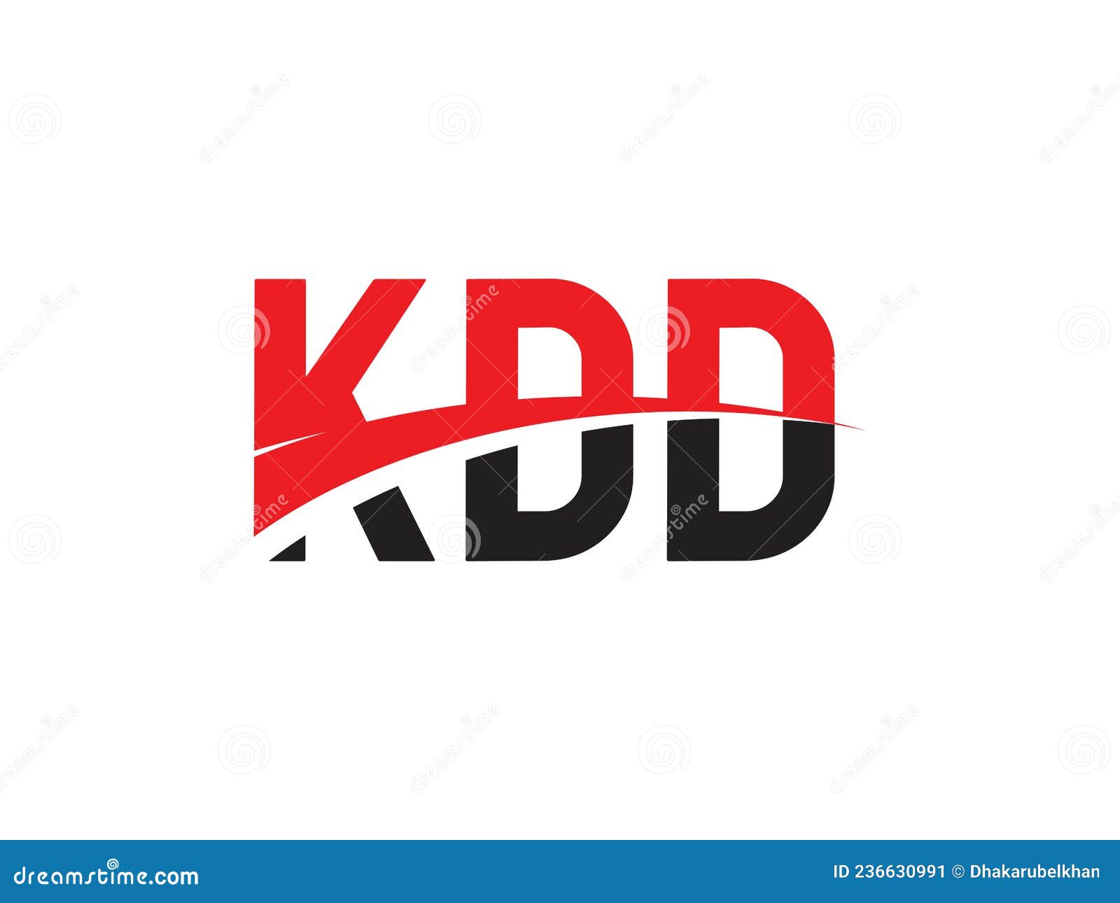 KDD Letter Initial Logo Design Vector Illustration Stock Vector ...
