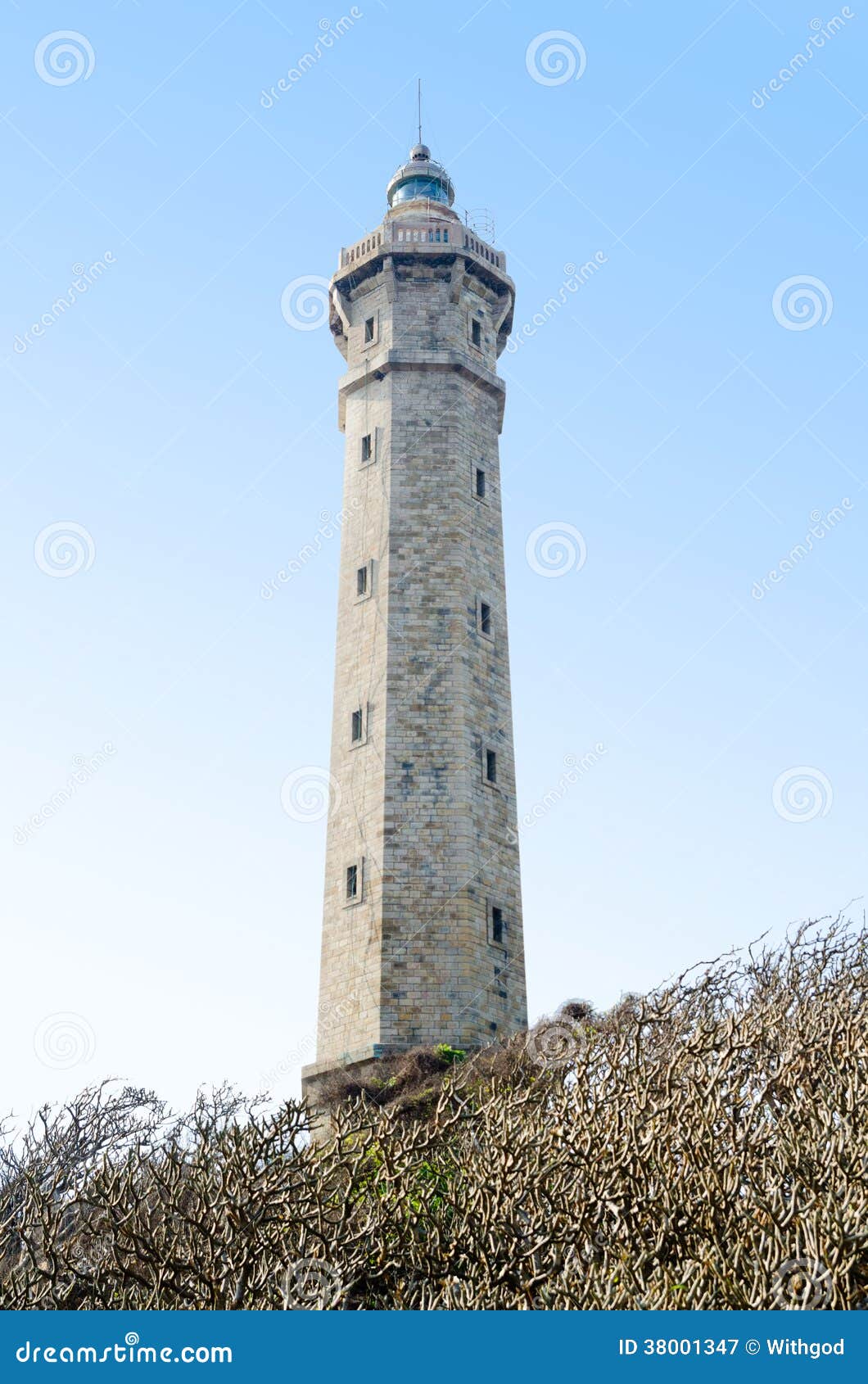 Ke Ga Lighthouse, Vietnam stock image. Image of spring - 38001347