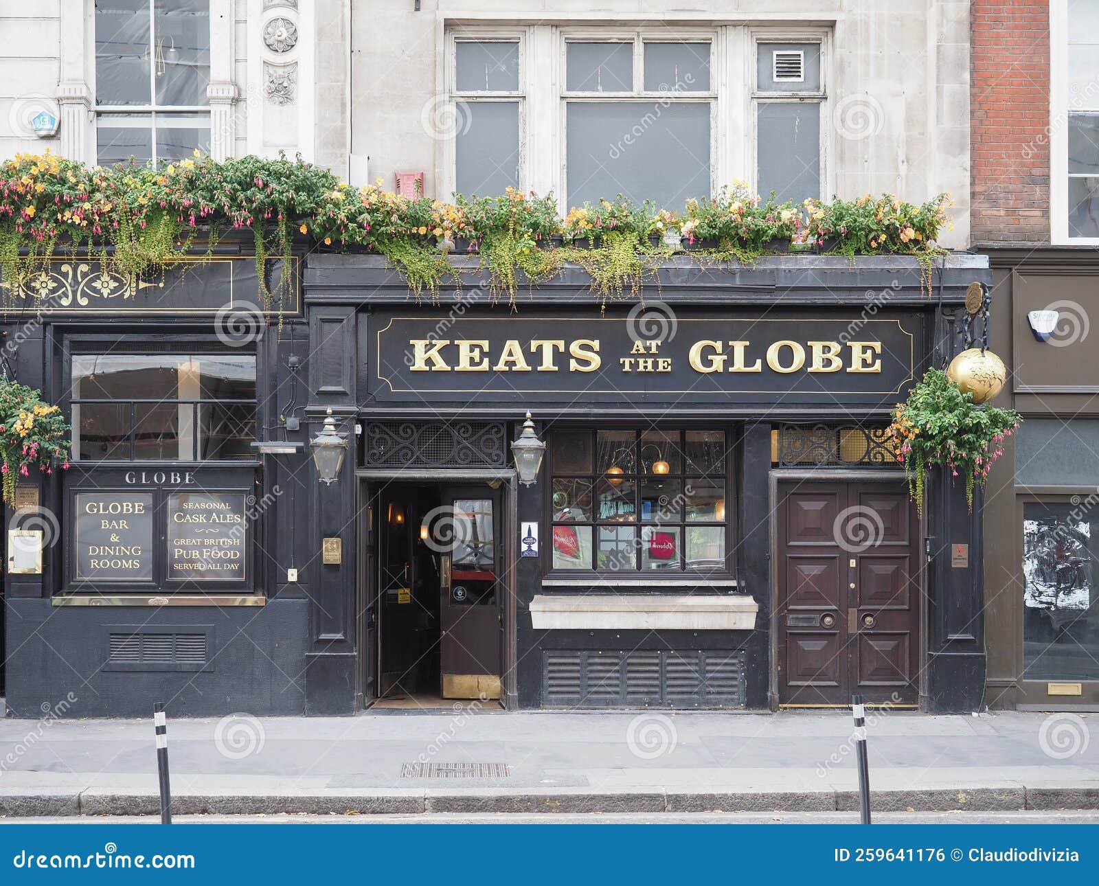 Keats at the Globe Pub in London Editorial Photo - Image of keats ...