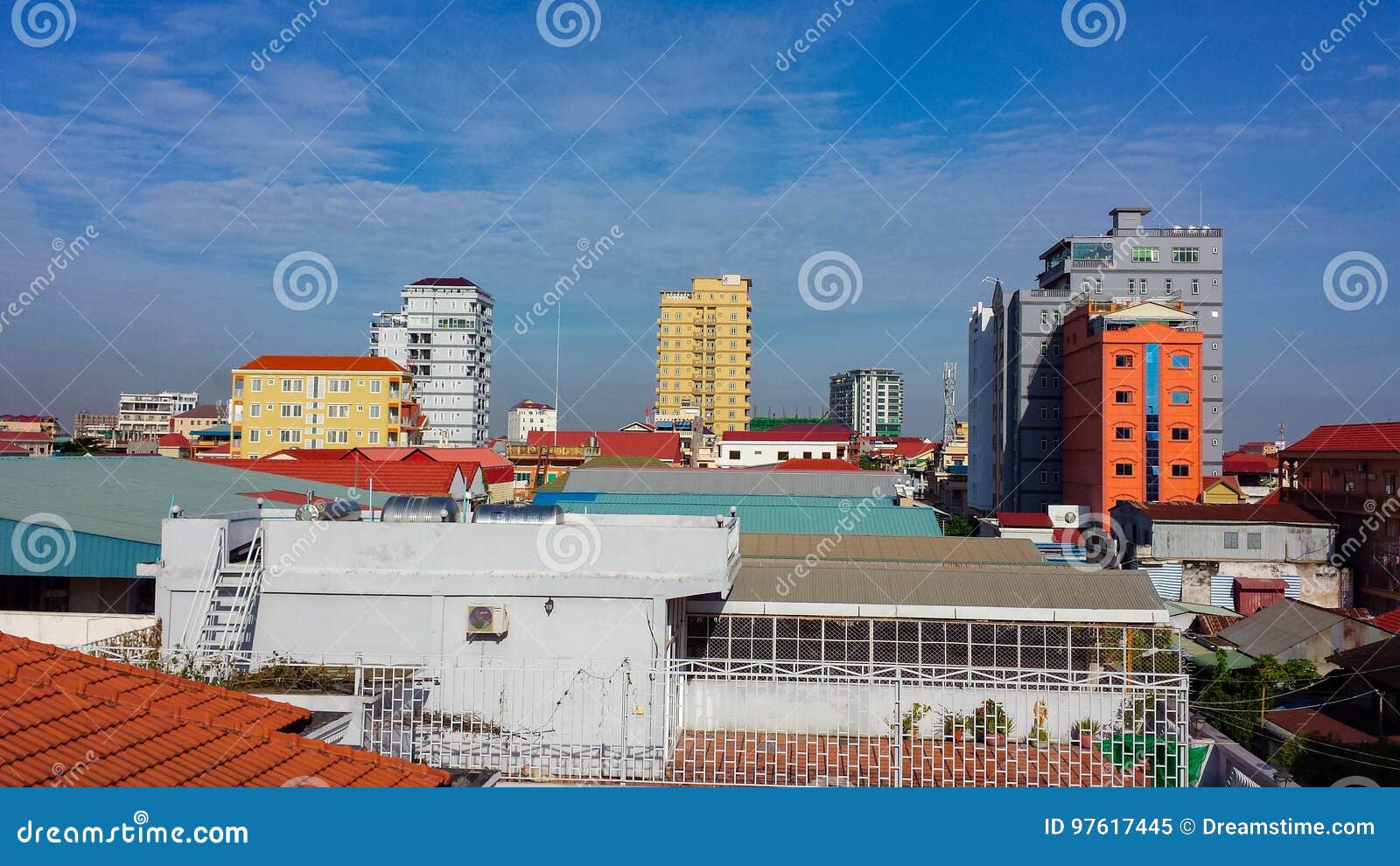 Keb city cambodia stock image. Image of field, market - 97617445