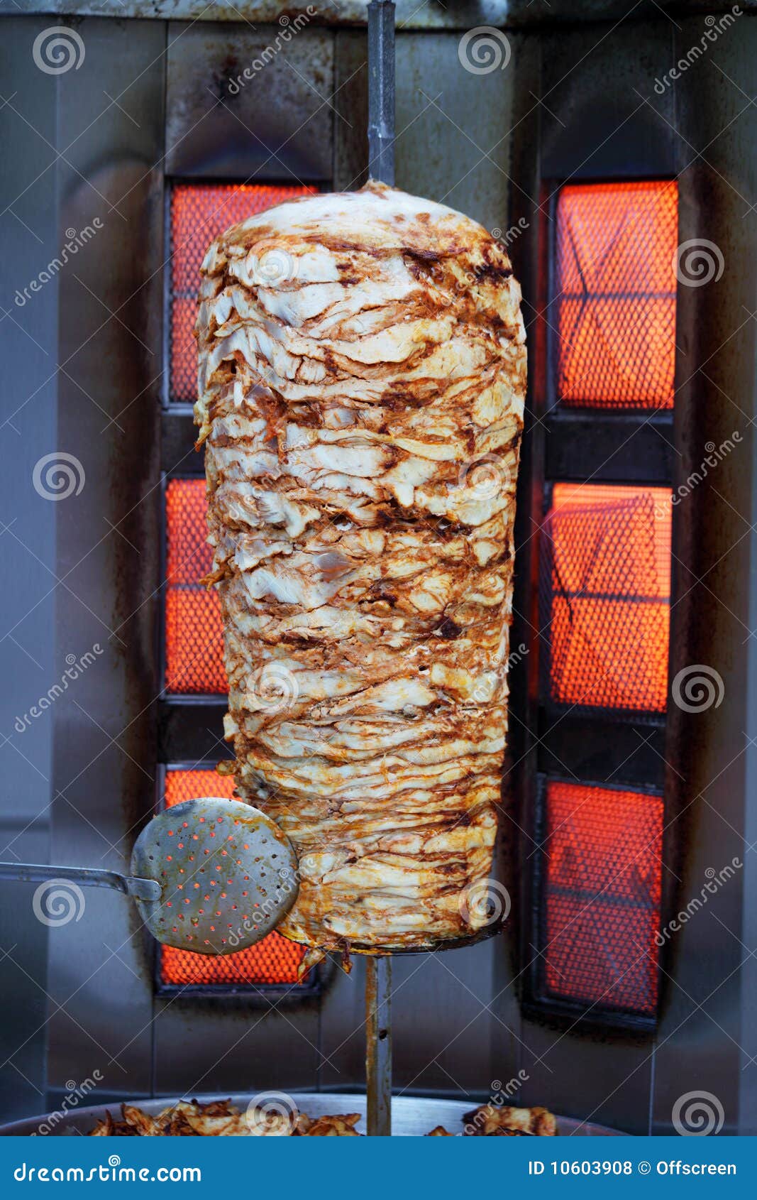 Kebab stock photo. Image of eastern, food, preparation - 10603908
