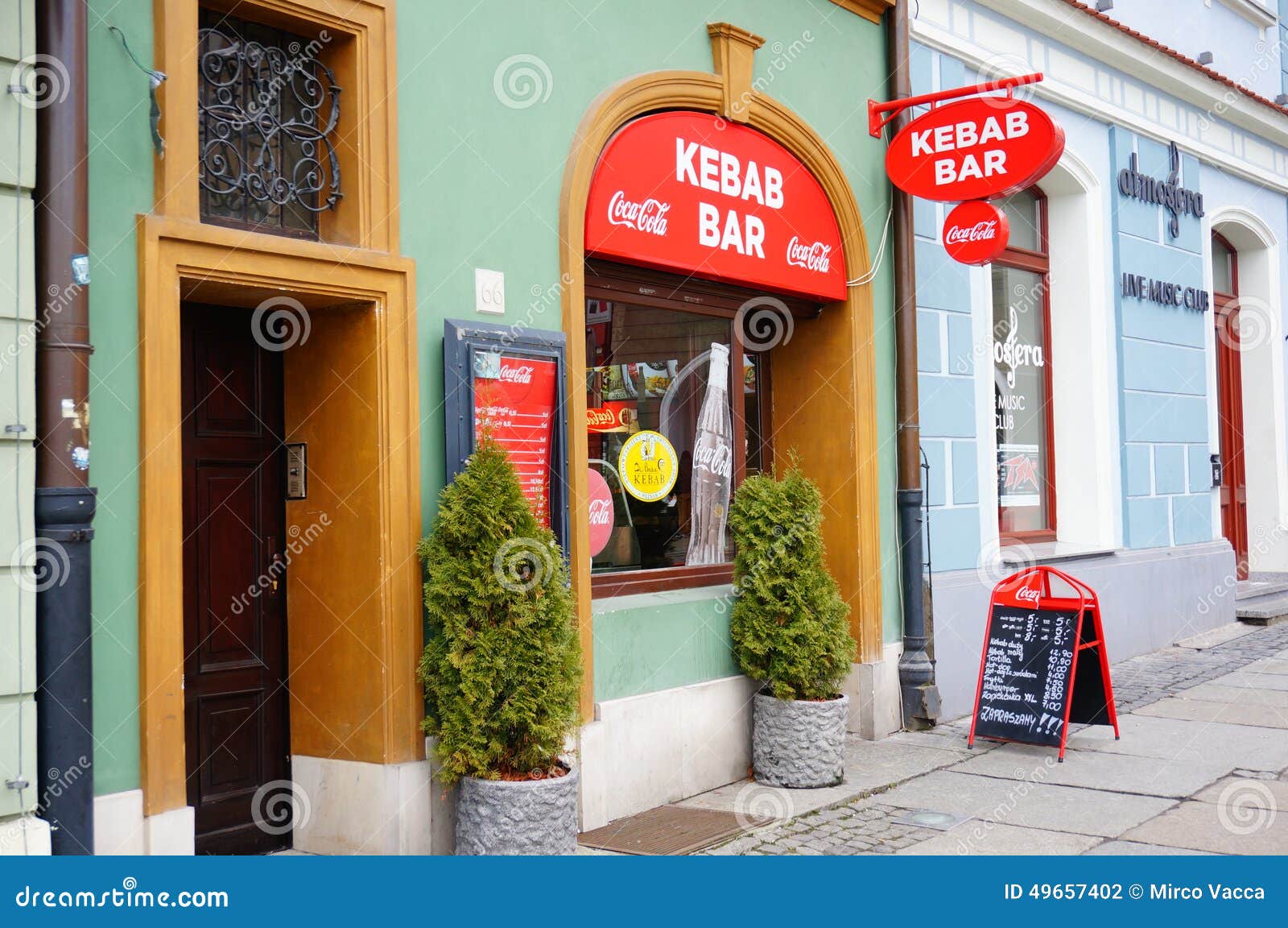 Kebab Bar editorial photography. Image of fast, open - 49657402