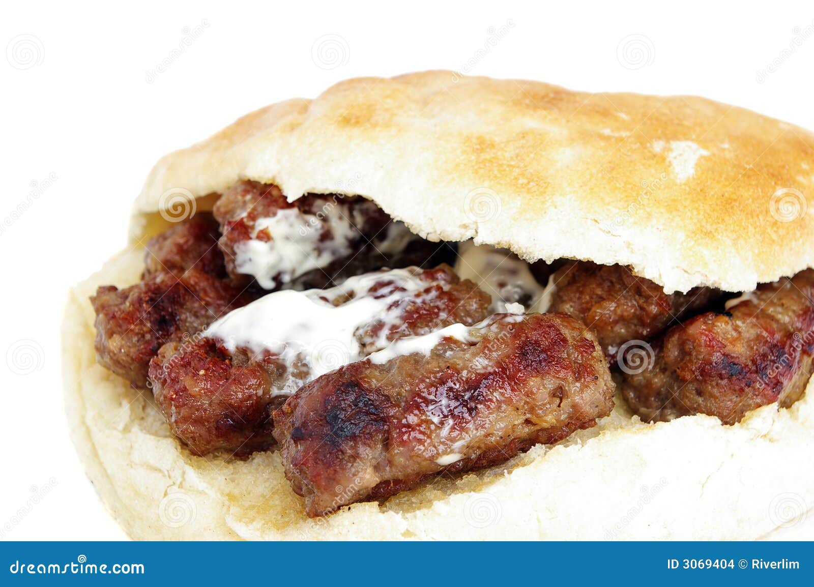 Kebab (Cevap) stock photo. Image of health, ingredient - 3069404