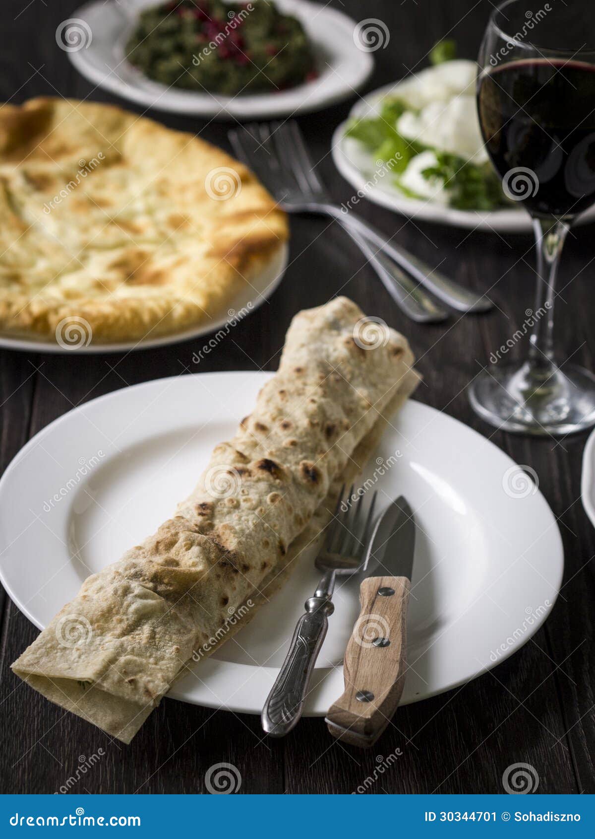 Kebab stock image. Image of georgia, food, meal, kebabi - 30344701