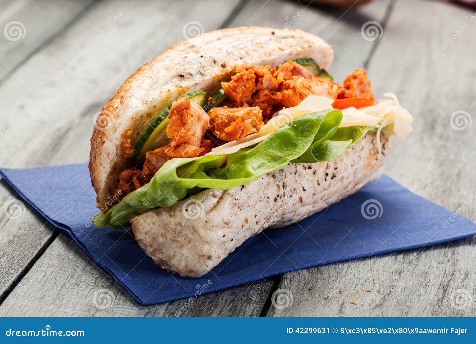 Kebab sandwich stock image. Image of lettuce, roll, green - 42299631