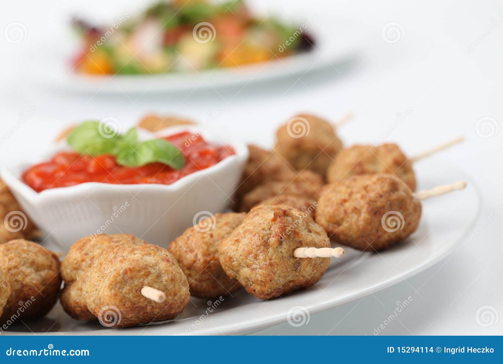 Kebab with tomato dip stock photo. Image of gyros, roast - 15294114