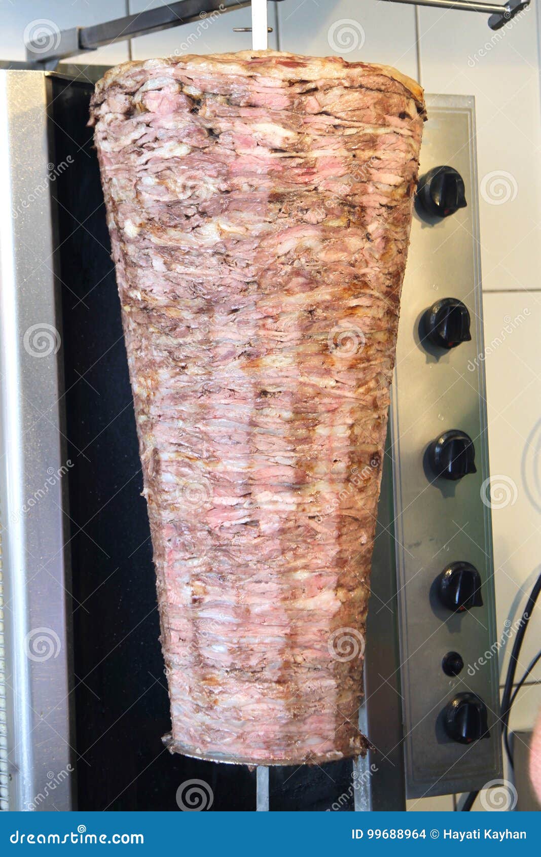 Kebab turco del doner foto de archivo. Imagen de caliente - 99688964