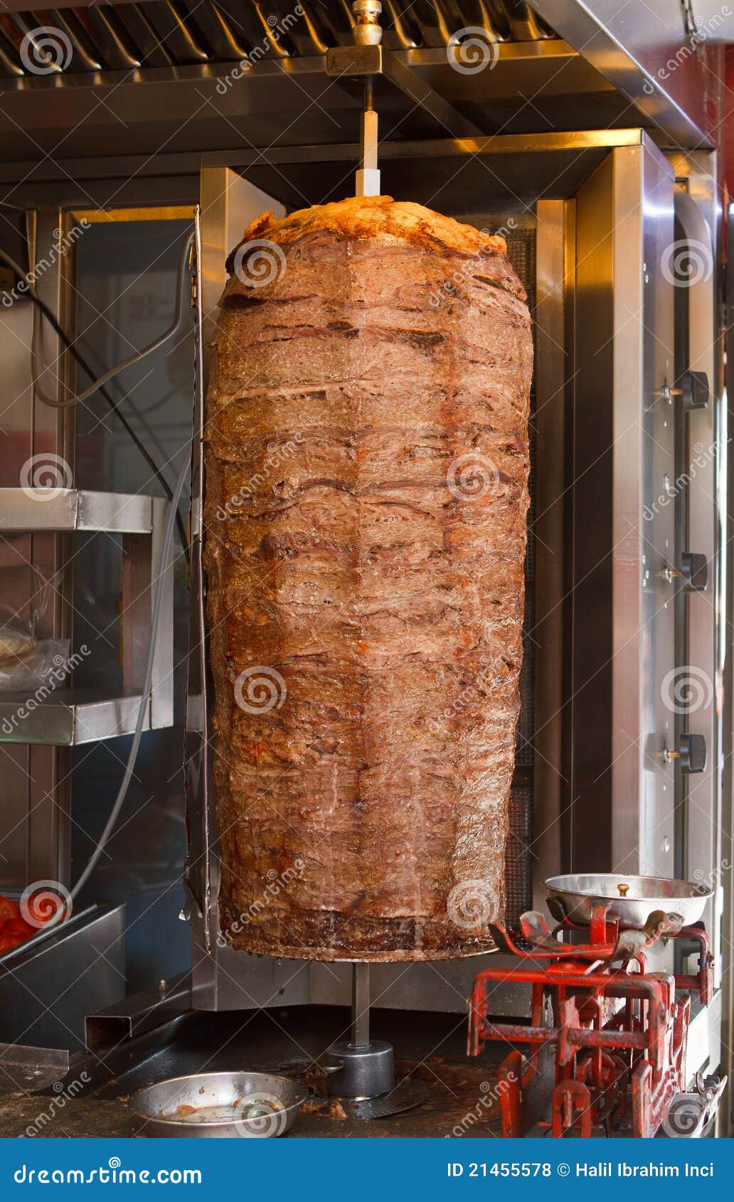 Kebab Turco Do Doner Da Carne Foto de Stock - Imagem de duro, jantar ...
