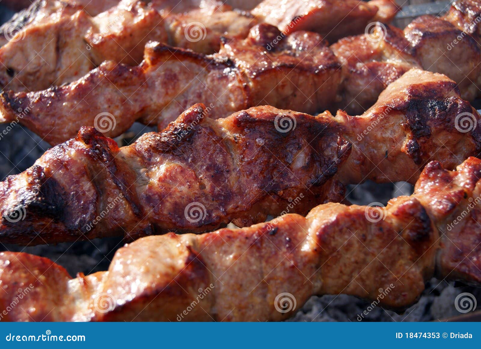Kebabs stock image. Image of barbeque, skewers, meat - 18474353