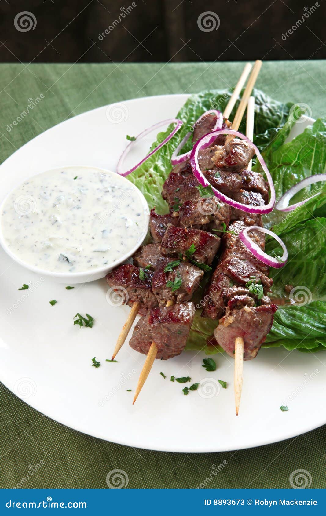 Kebabs stock image. Image of onion, skewers, marinated - 8893673