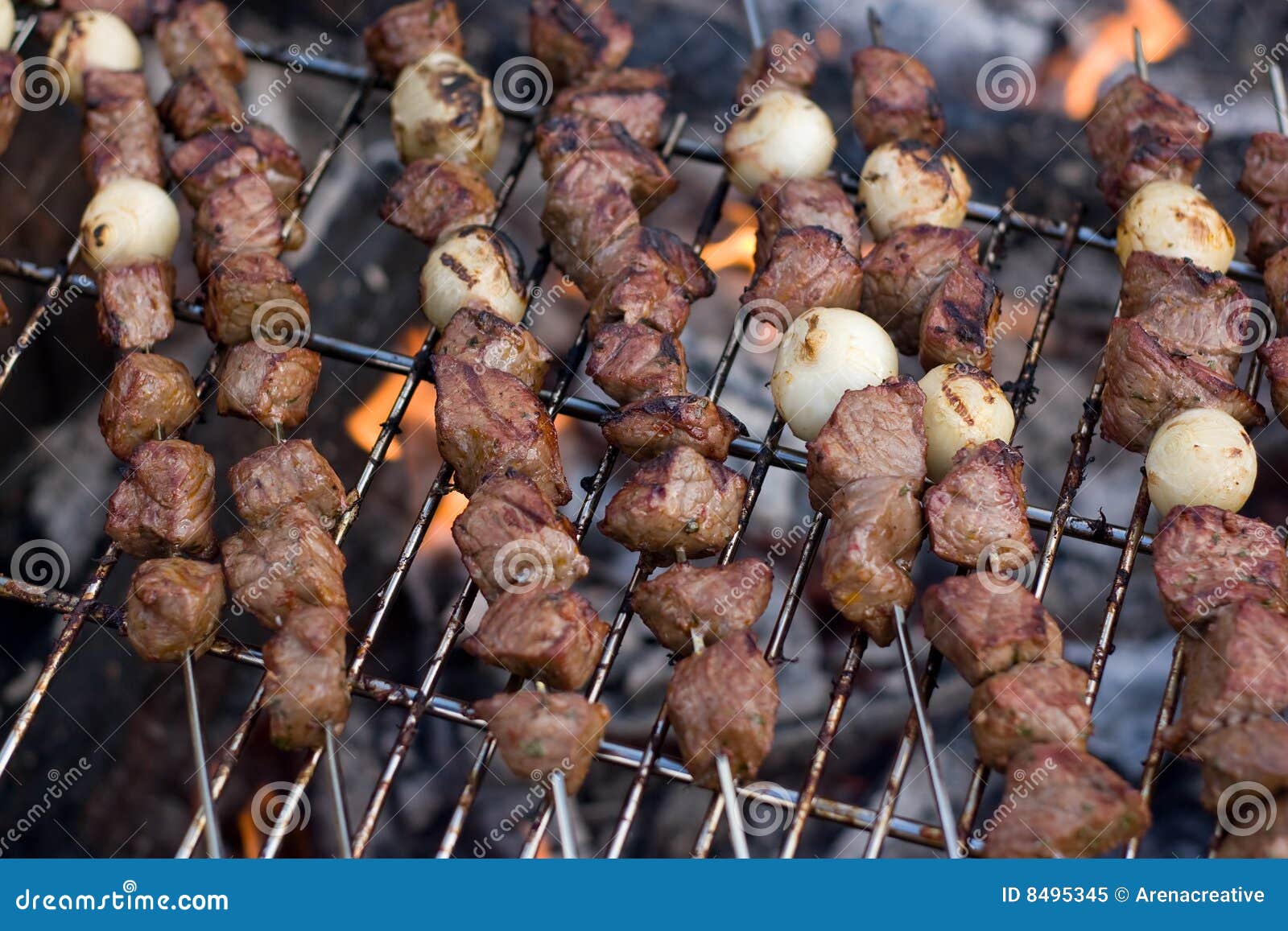 Kebabs shish 库存图片. 图片 包括有 标记, 营火, 正餐, 水多, 大块, 格栅, 健康, 烧烤 - 8495345