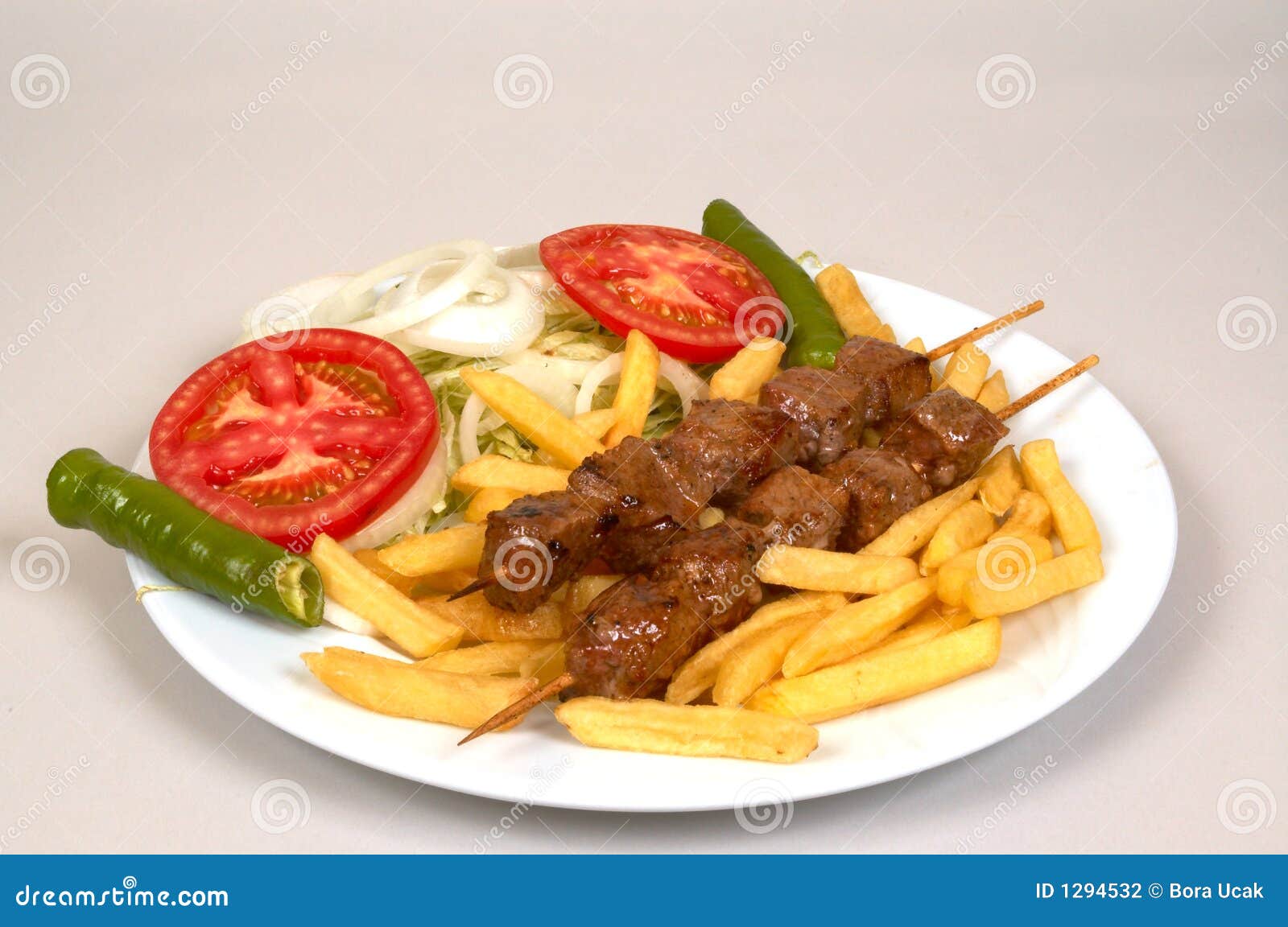 Kebap stock photo. Image of tasty, crisp, service, meal - 1294532