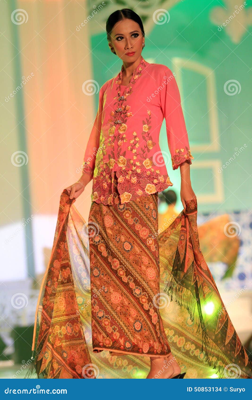 Kebaya imagen de archivo editorial. Imagen de java, nantucket - 50853134