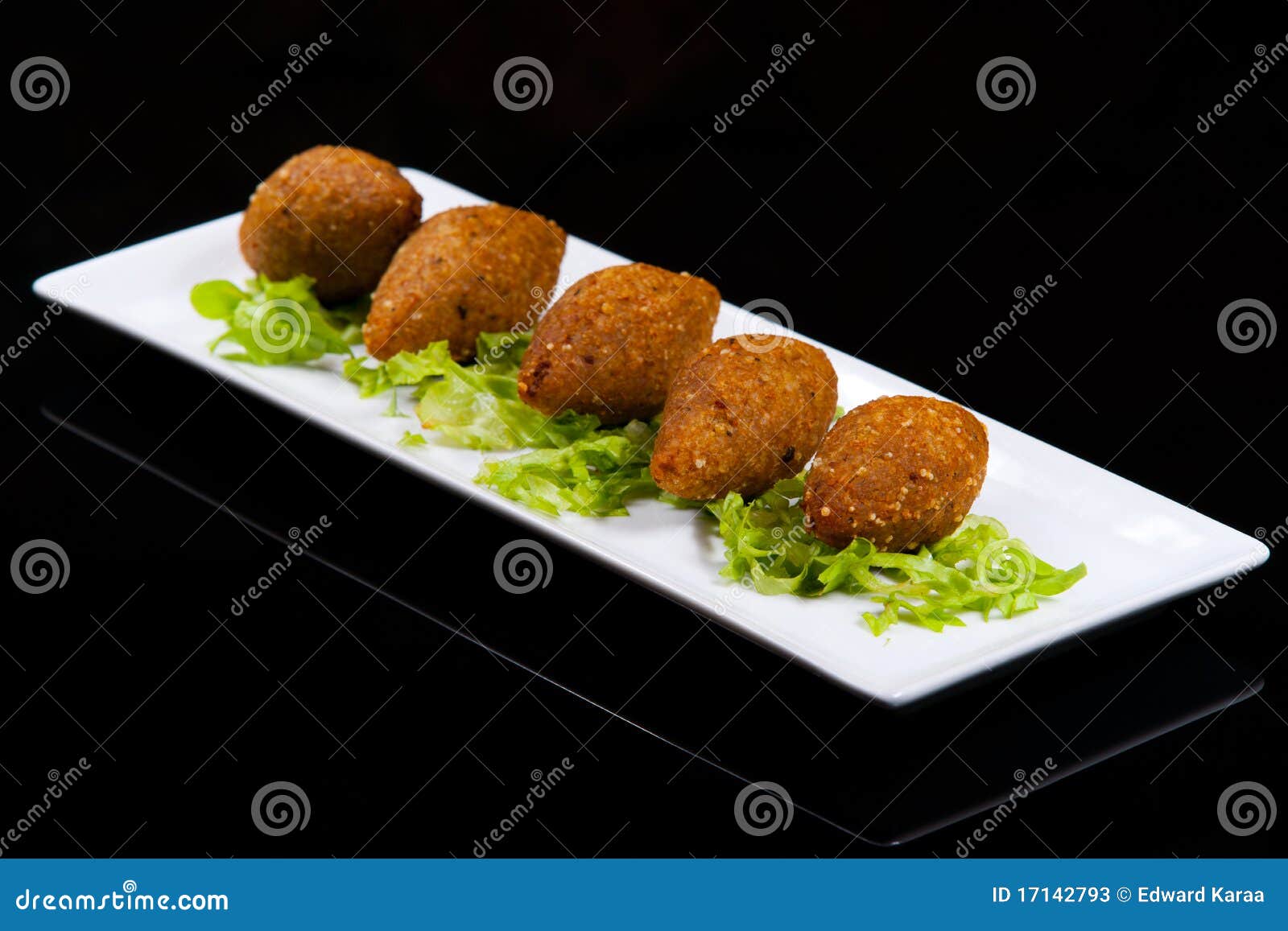 Kebbeh stock image. Image of mediterranean, grilled, east - 17142793