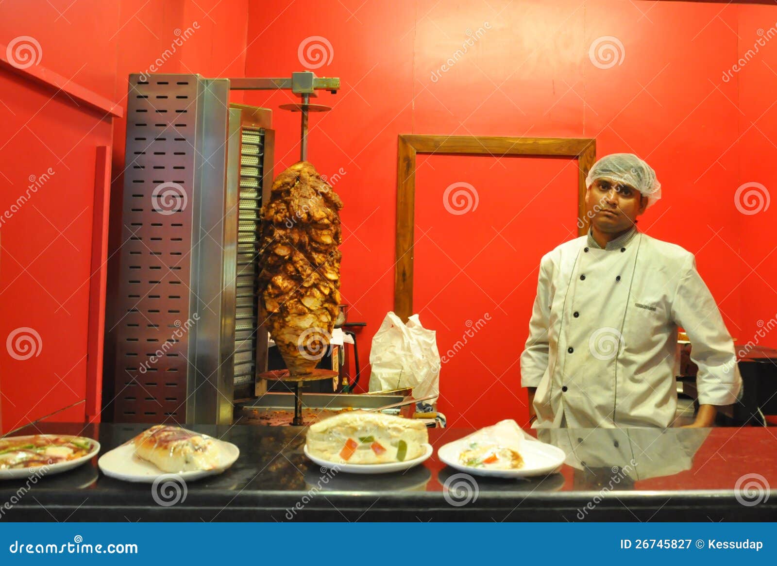 Kebub Cook in Indian Resturant Editorial Photography - Image of cook ...
