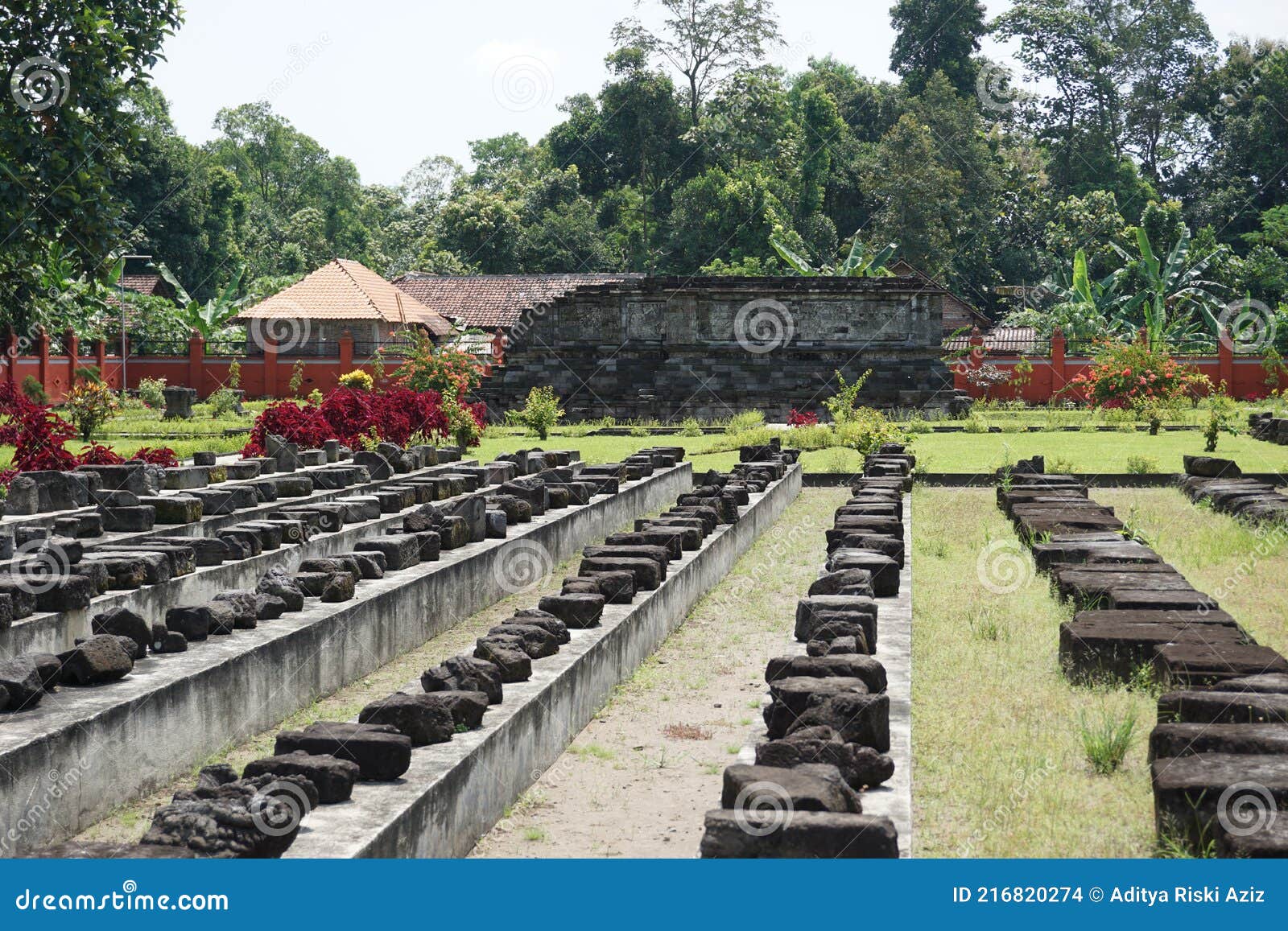 Kediri, East Java Indonesia - March 15th, 2021: the Ruins of Surowono ...
