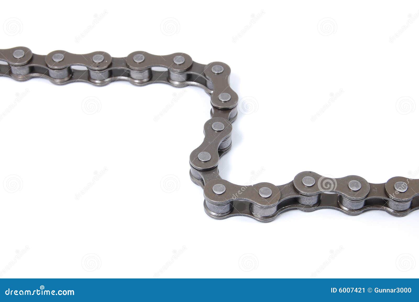 Kedja fotografering för bildbyråer. Bild av limma, metall - 6007421