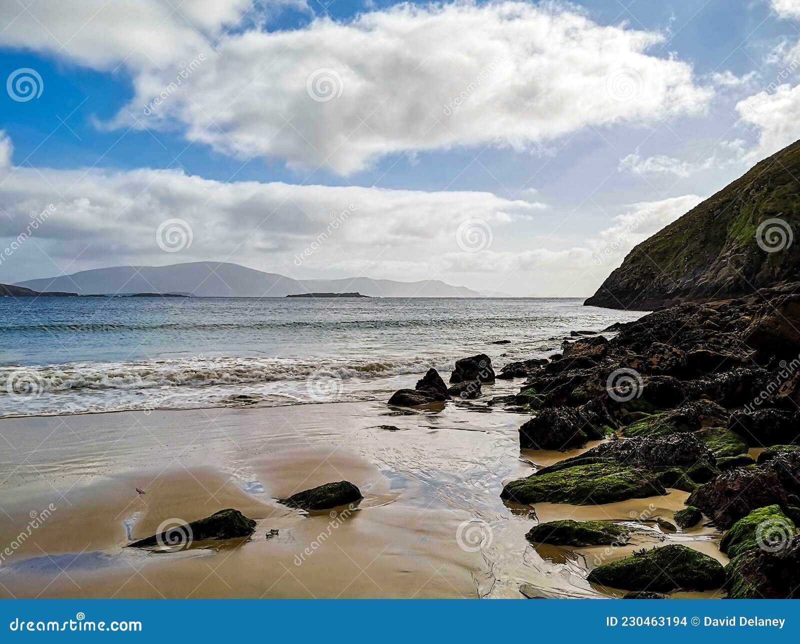 Keem Beach on Achill Island Stock Photo - Image of beach, ireland ...