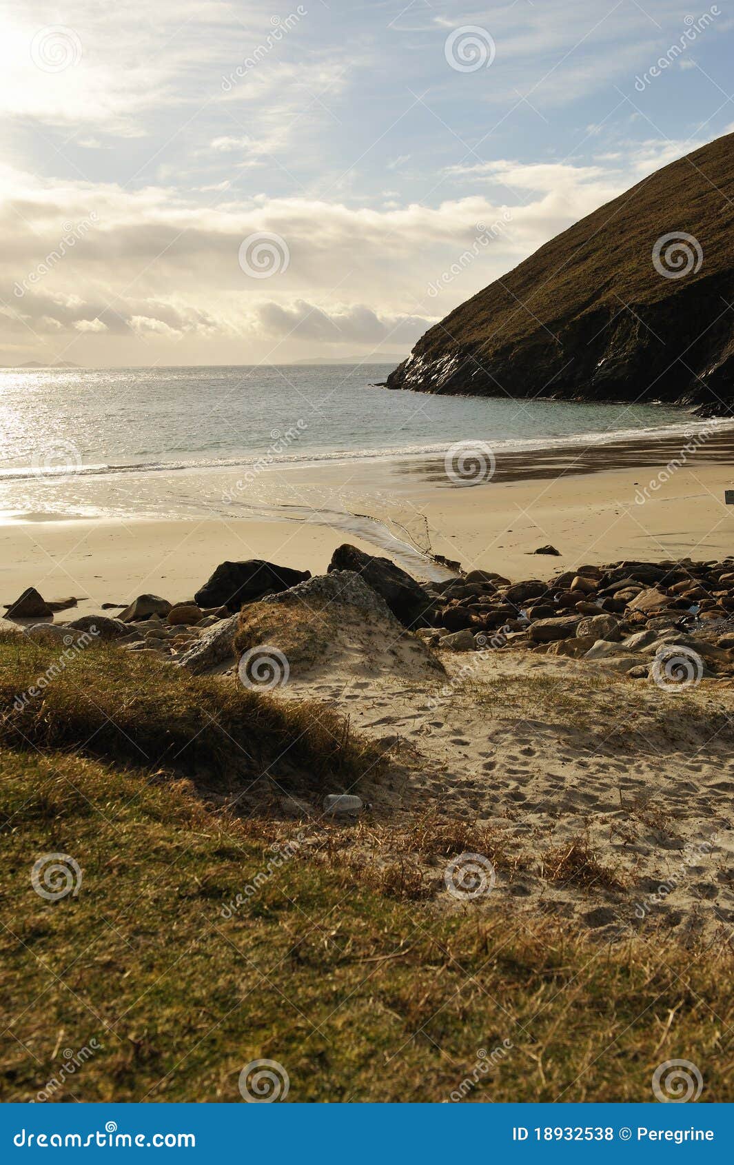 Keem Strand in Achill Insel Stockfoto - Bild von ruhig, ozean: 18932538