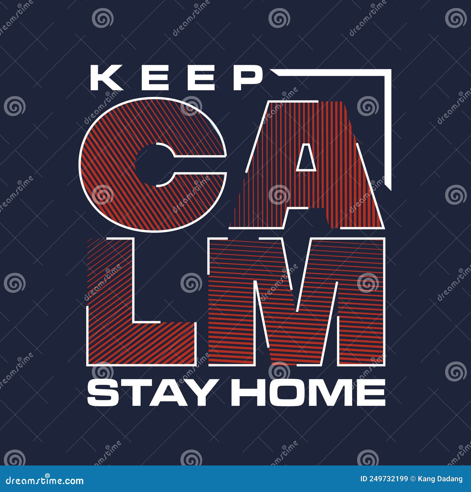 Keep Calm Design Typography, Vector Design Text Illustration, Sign, T ...