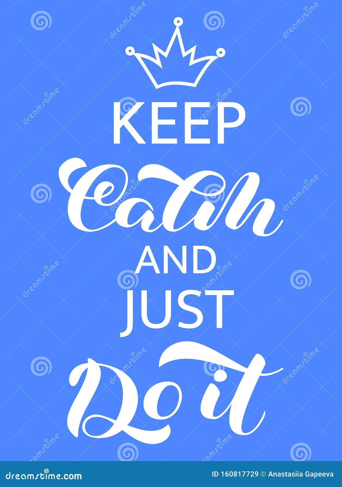 Keep Calm And Just Do It Wallpaper