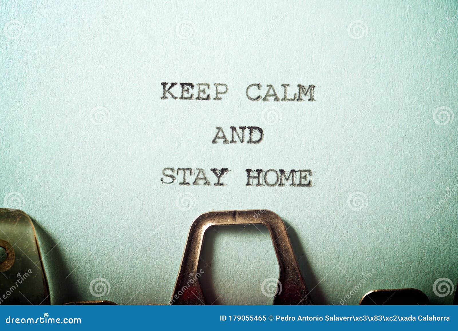 Keep calm and stay home stock image. Image of message - 179055465