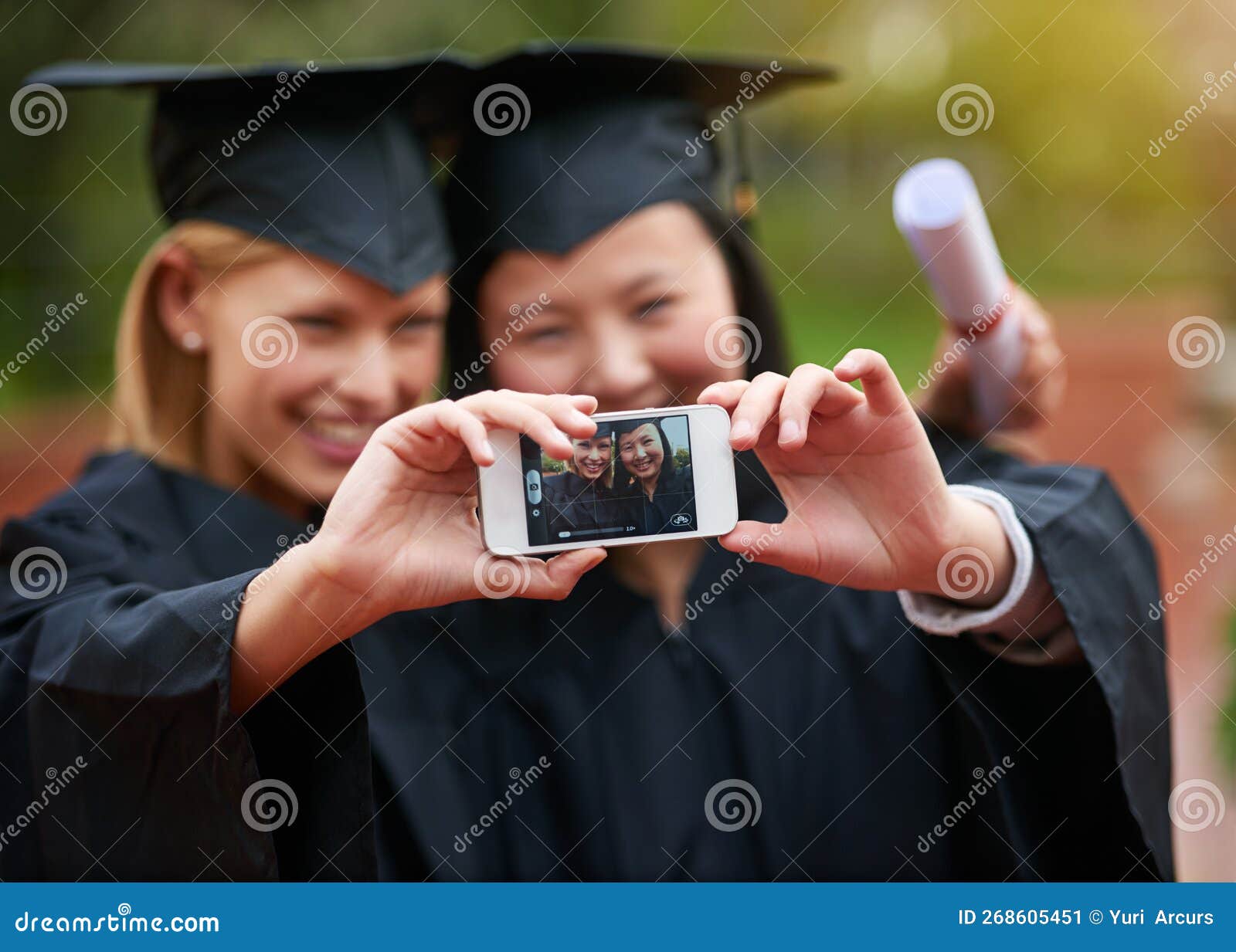 Keep Calm and Take a Selfie. Two College Graduates Taking a Selfie ... Keep Calm and Take a Selfie. Two College Graduates Taking a Selfie ...