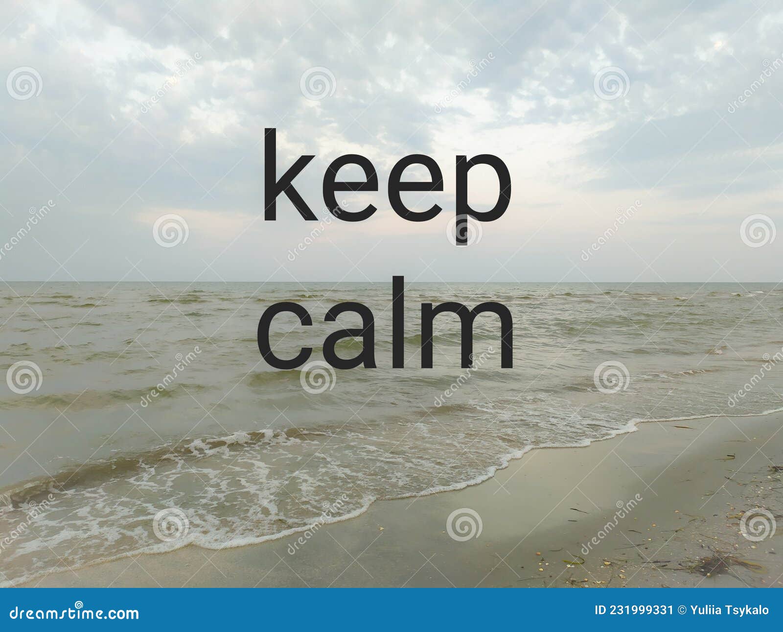 Keep calm text Quote stock image. Image of school, leadership - 231999331