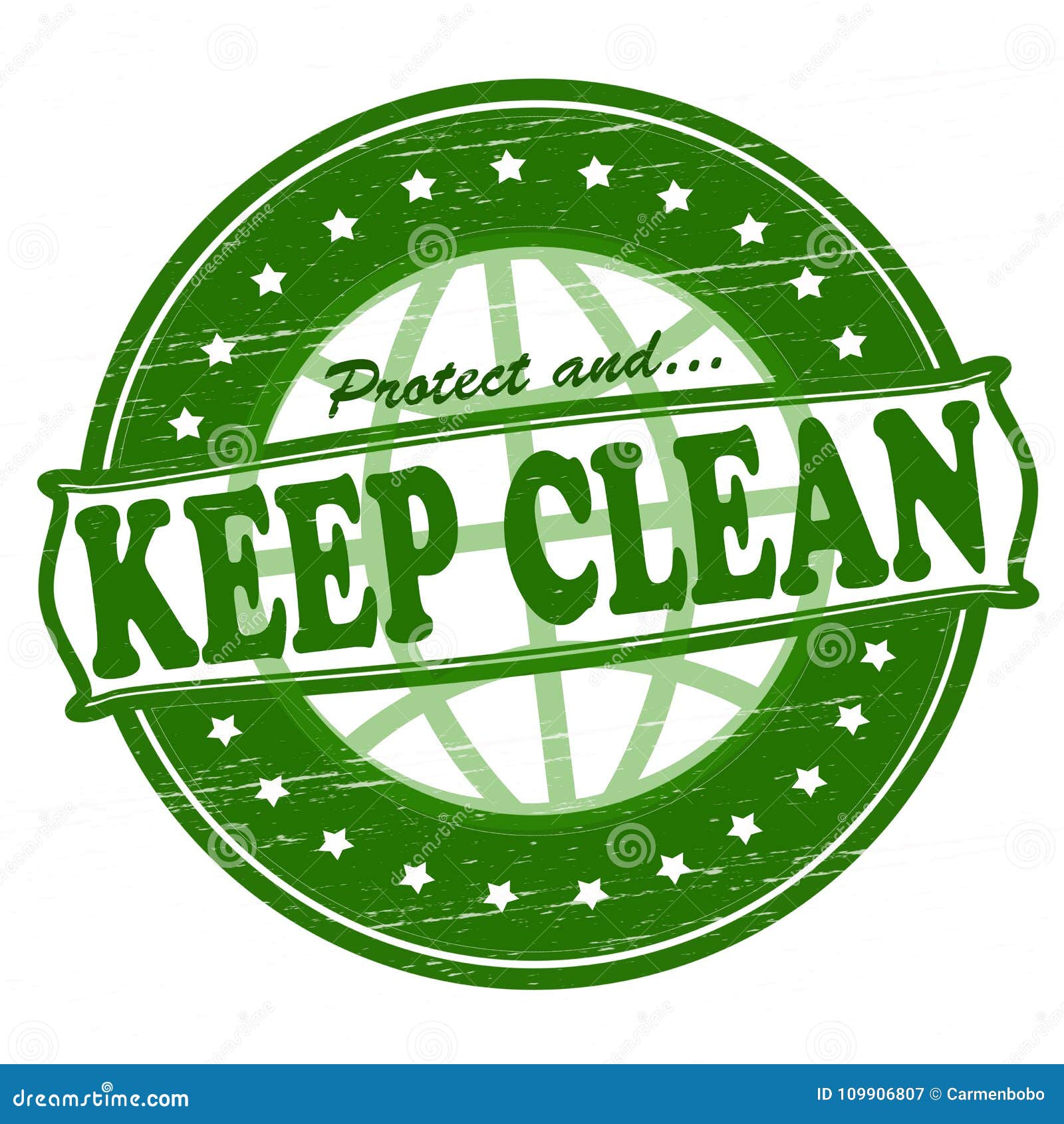 Keep clean stock illustration. Illustration of pure - 109906807