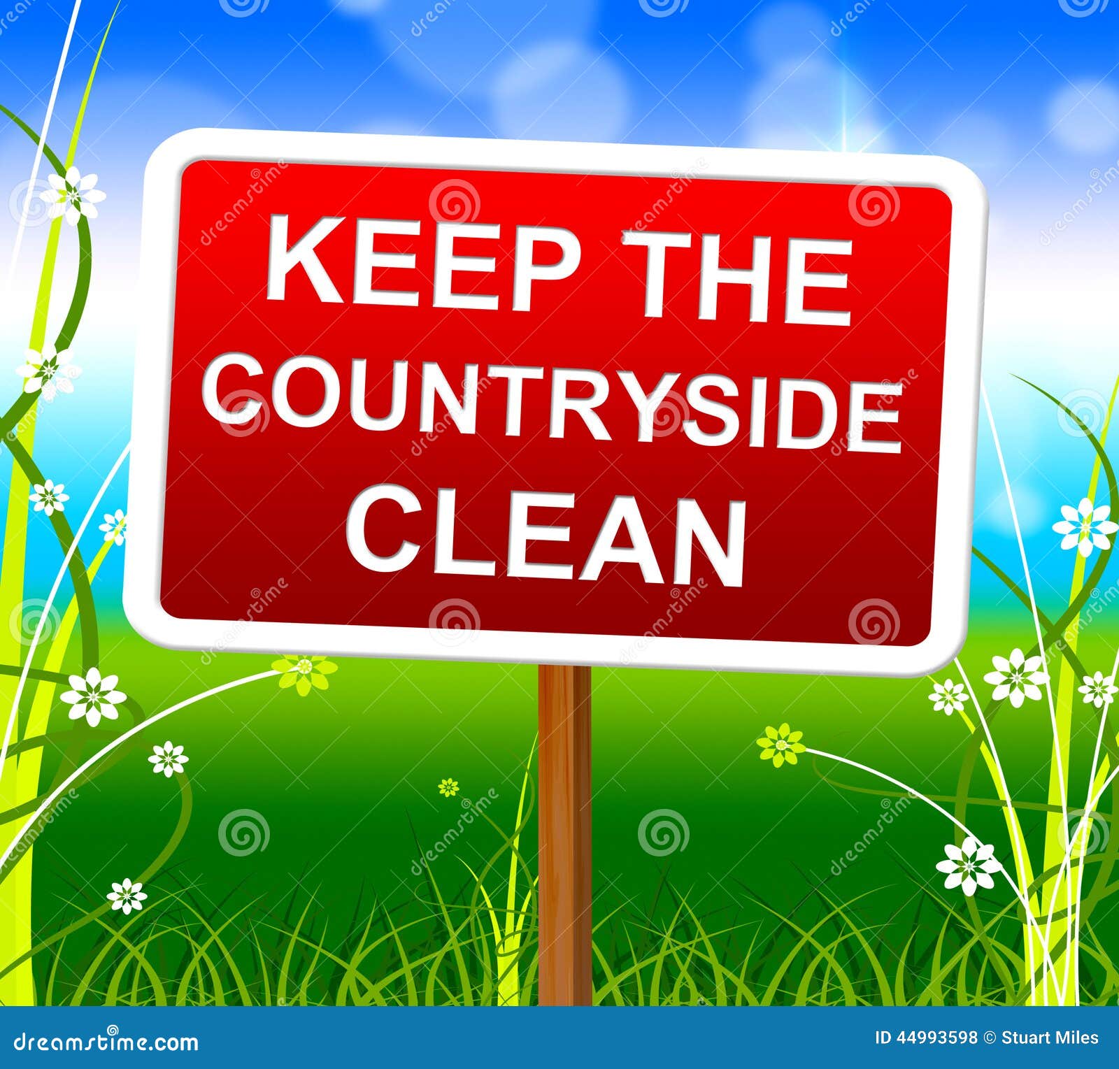Keep Countryside Clean Means Environment Untouched and Natural Stock ...
