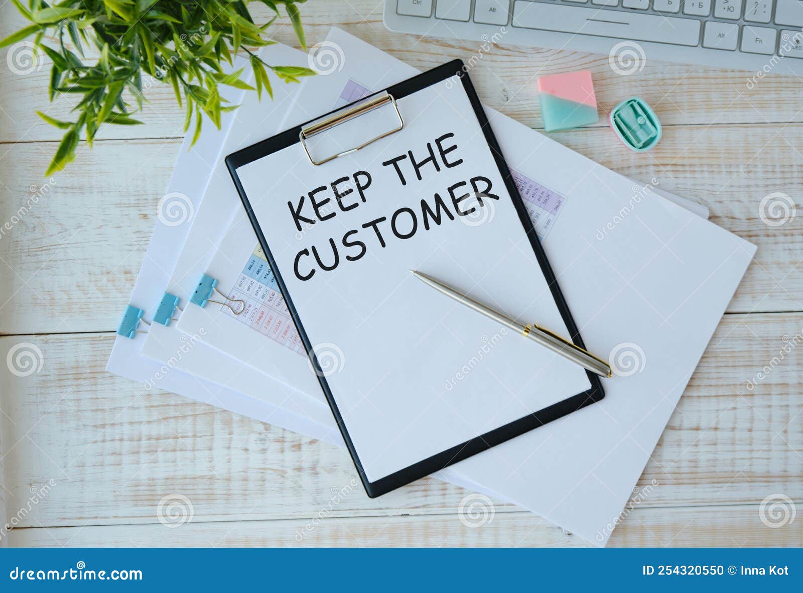 Keep the Customer Message, Concept of Customer or Brand Loyalty Stock ...