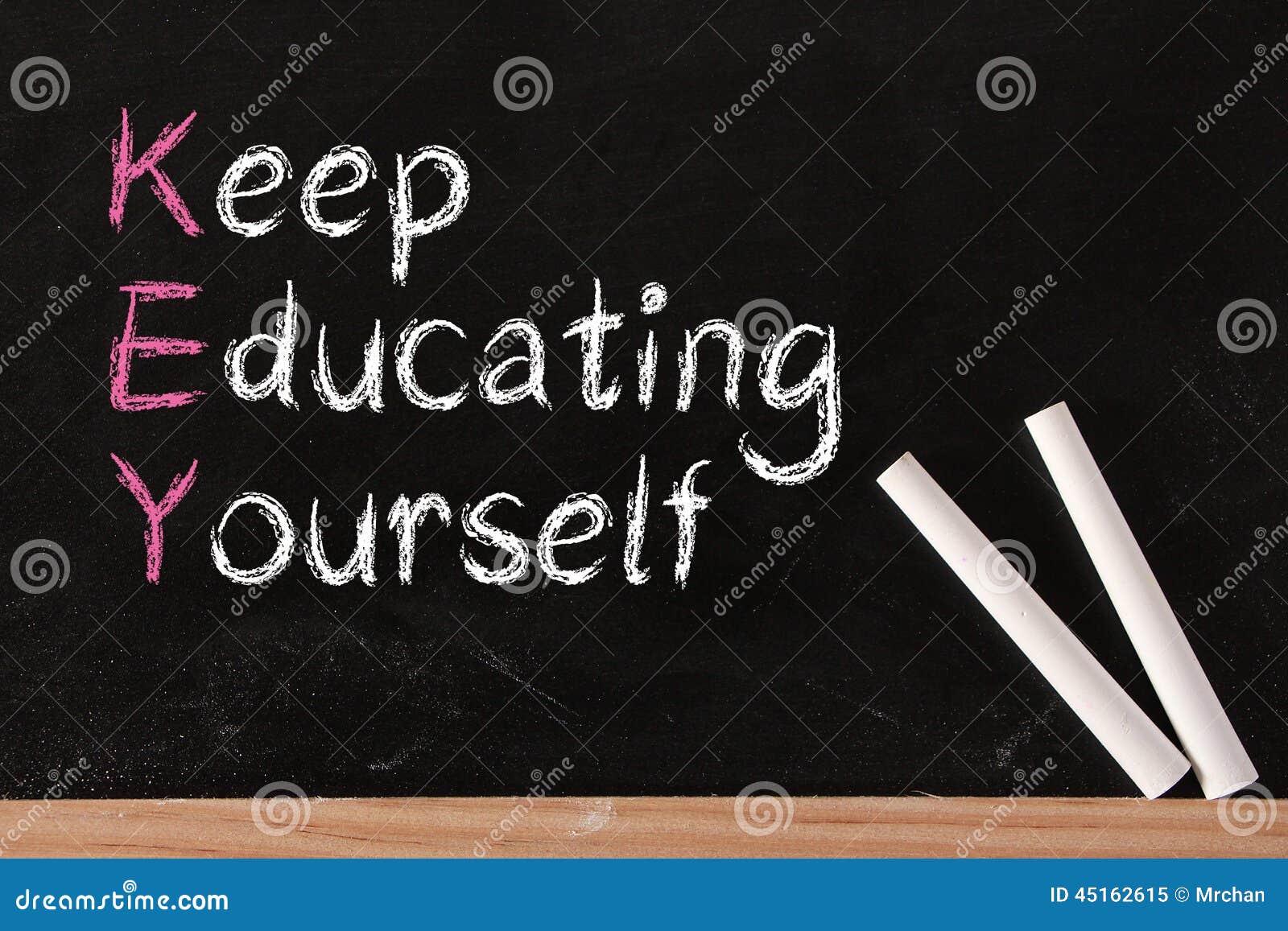 Keep educating yourself stock image. Image of horizontal - 45162615
