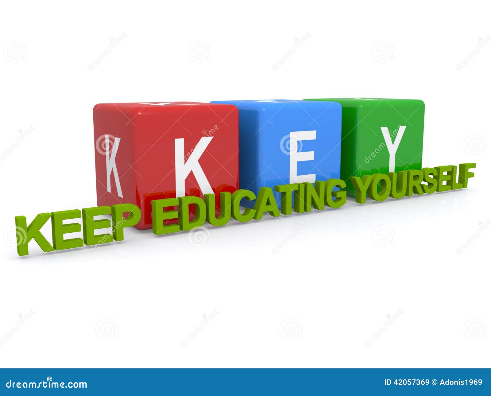 Keep educating yourself stock image. Image of continuing - 42057369