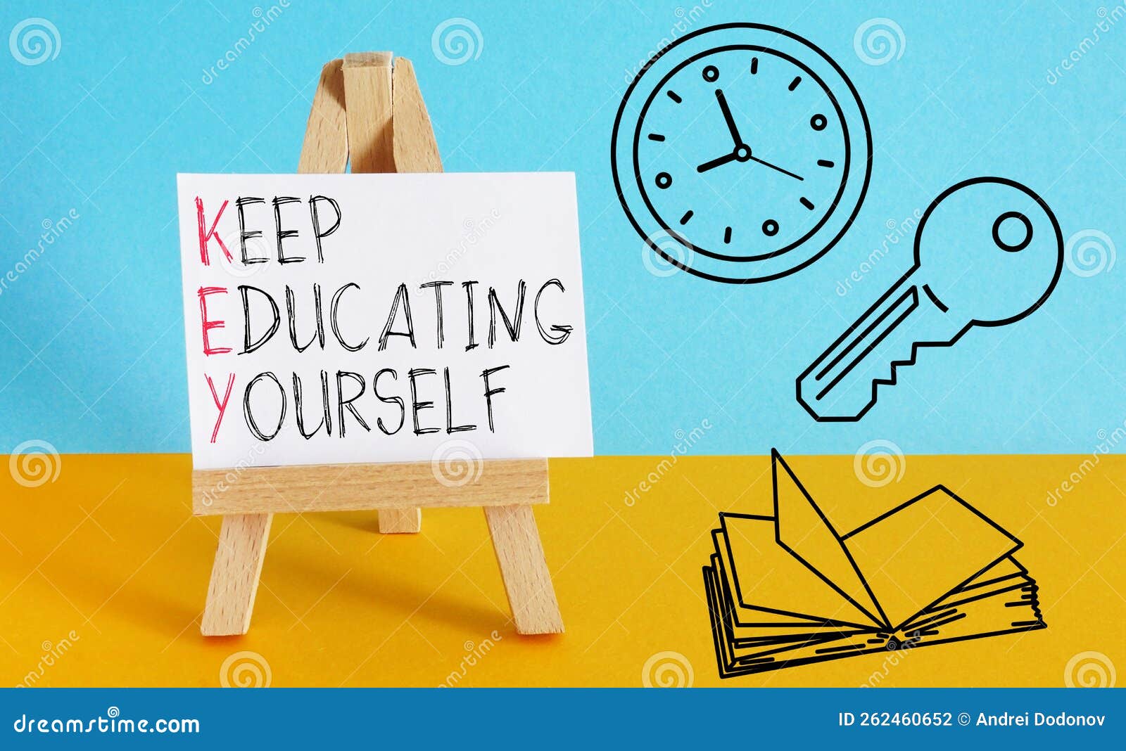 Keep Educating Yourself KEY is Shown Using a Text Stock Photo - Image ... Keep Educating Yourself KEY is Shown Using a Text Stock Photo - Image ...