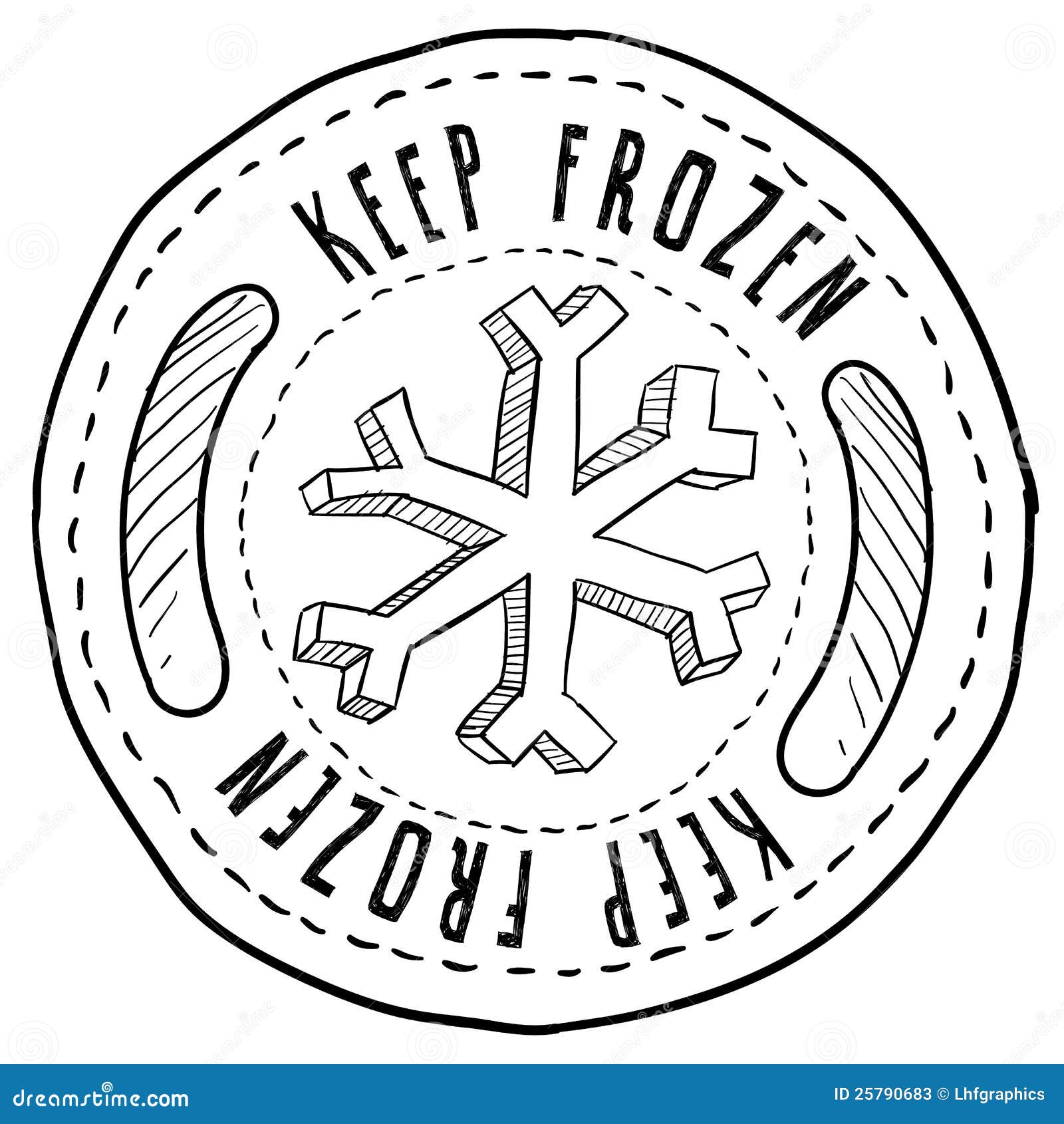 Frozen Food Mobile App Page Onboard Screen Template. Tiny People ...