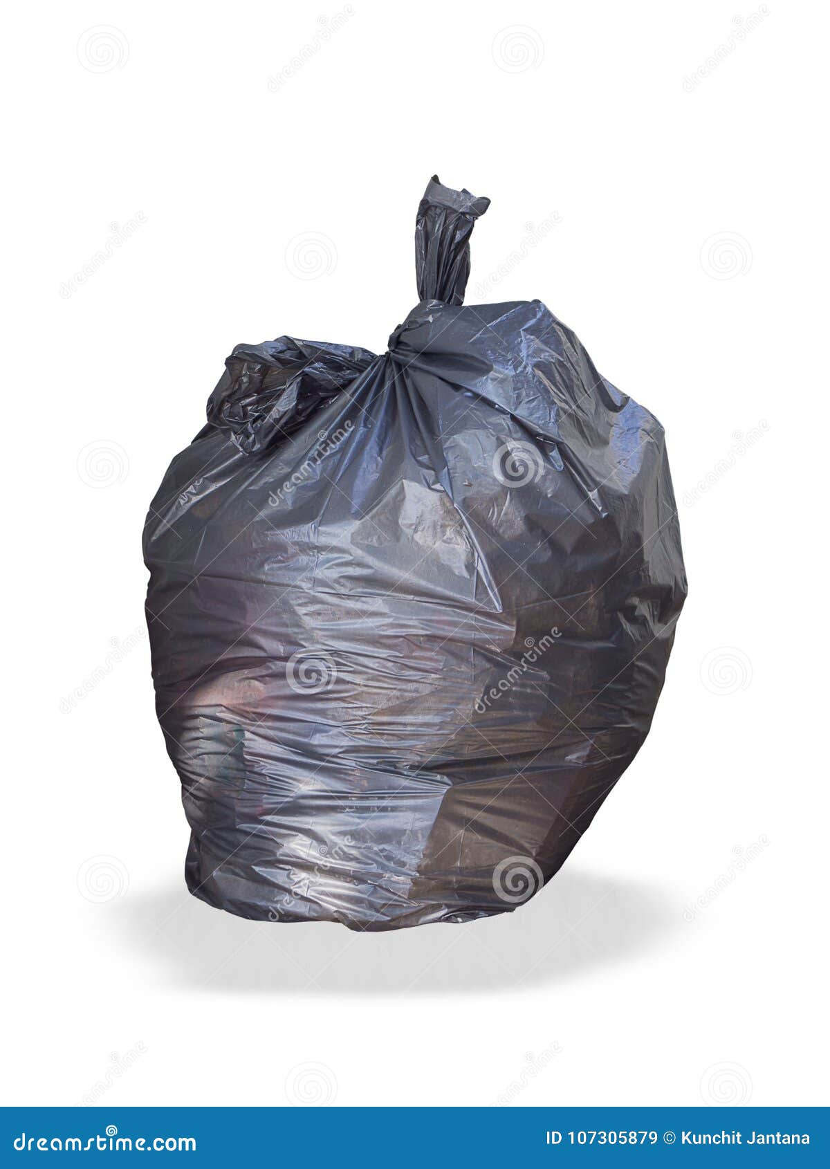 Keep Garbage in Bag for Eliminate. Clipping Path Stock Image - Image of ...