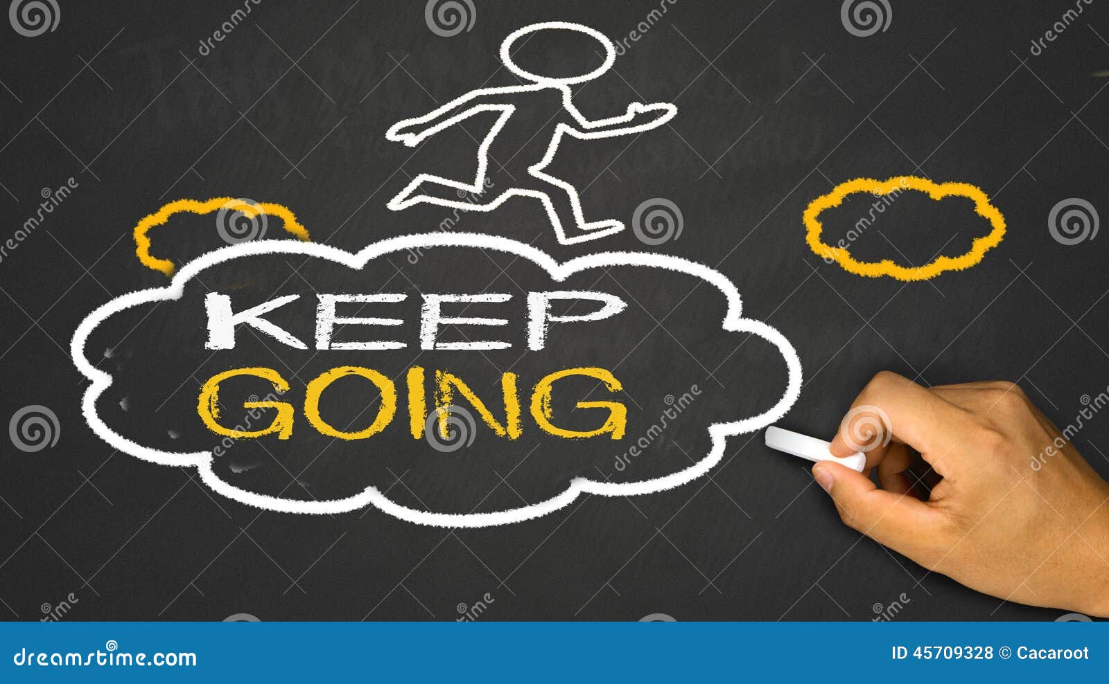 Keep going stock photo. Image of goal, creativity, continue - 45709328