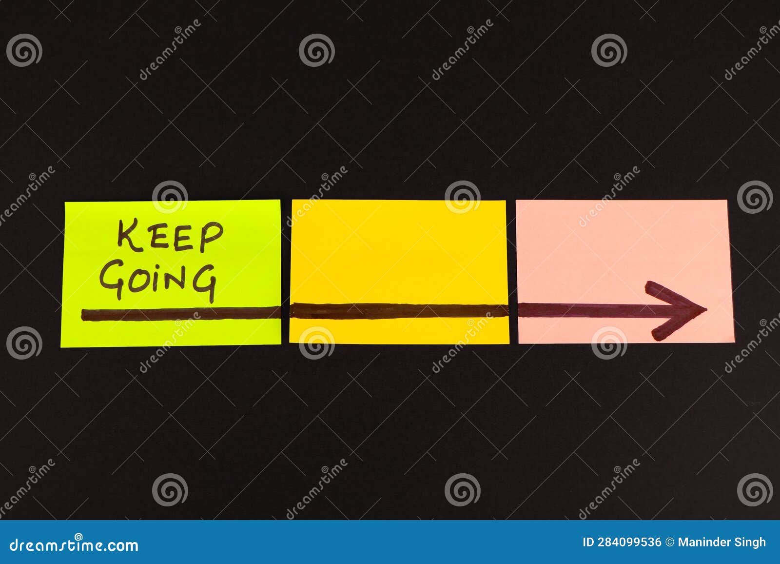 Keep Going Motivation Concept Stock Photo - Image of date, doctor ...