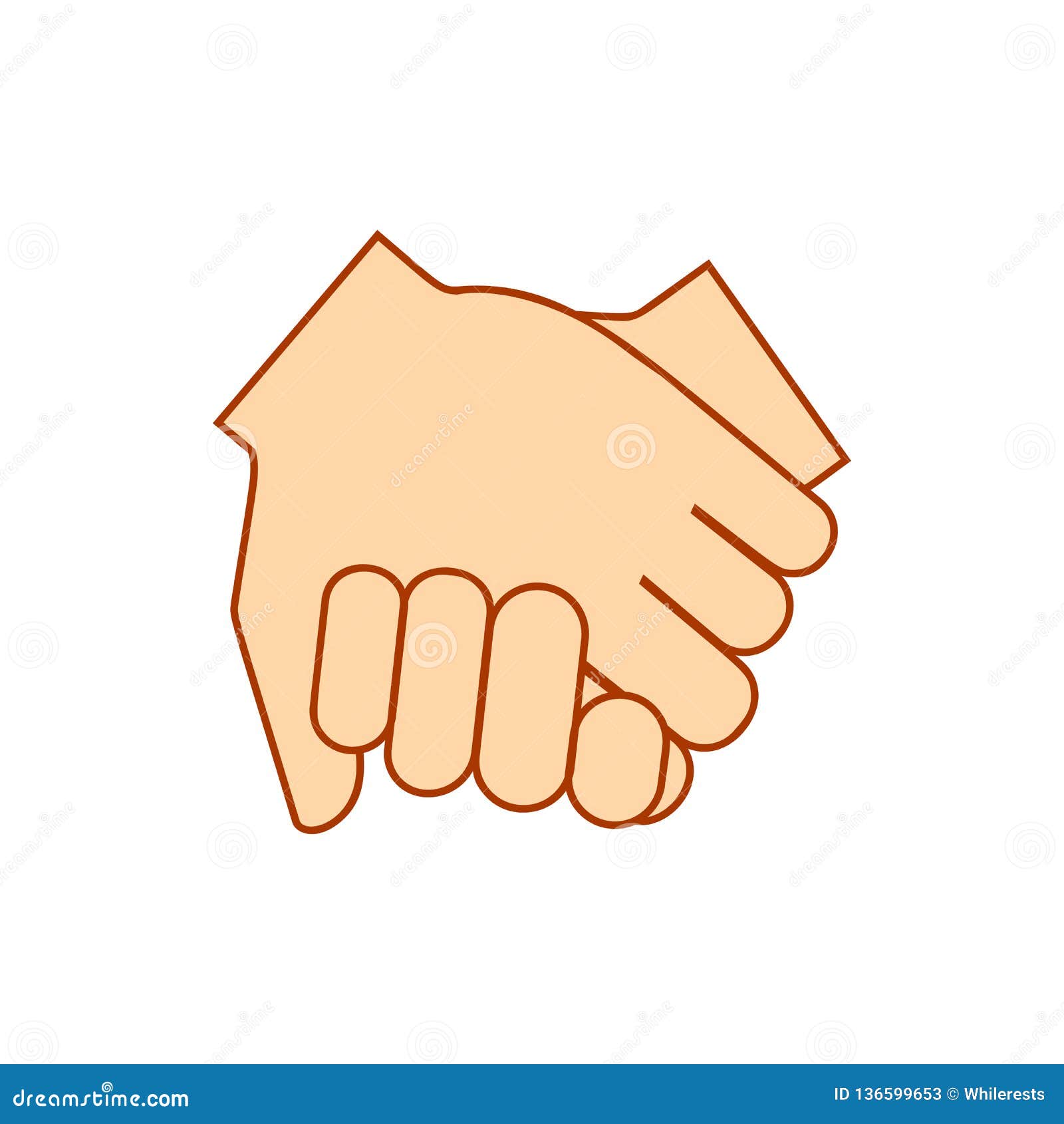 Keep Hands Showing Different Gestures. Cramped Hand Icon Isolated on ...