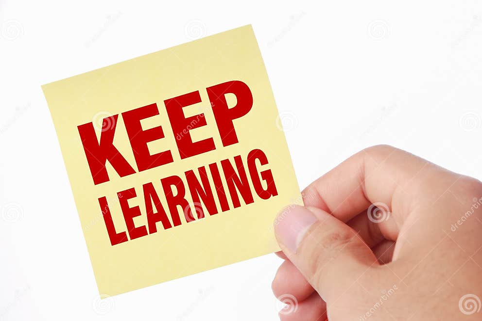 Keep learning stock photo. Image of concepts, education - 51275886